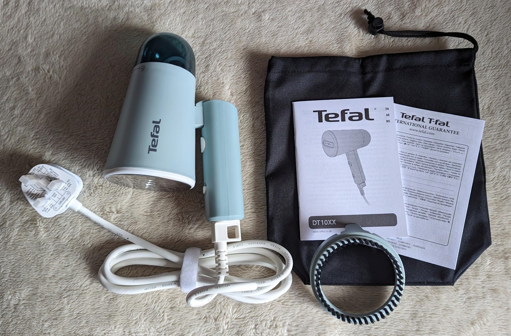 Tefal Origin Travel Handheld Steamer, Travel-Friendly, Foldable ...