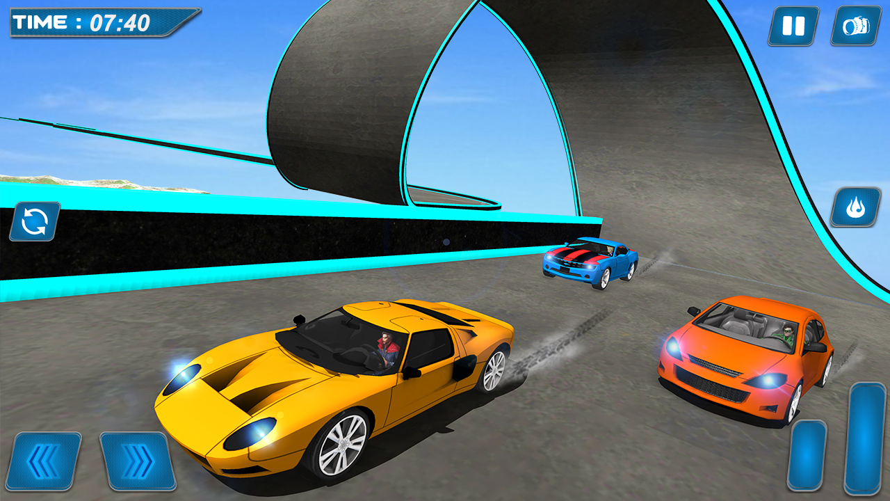 Mega Ramp GT Car Stunt Racing – Extreme Formula Speed Simulator - App ...