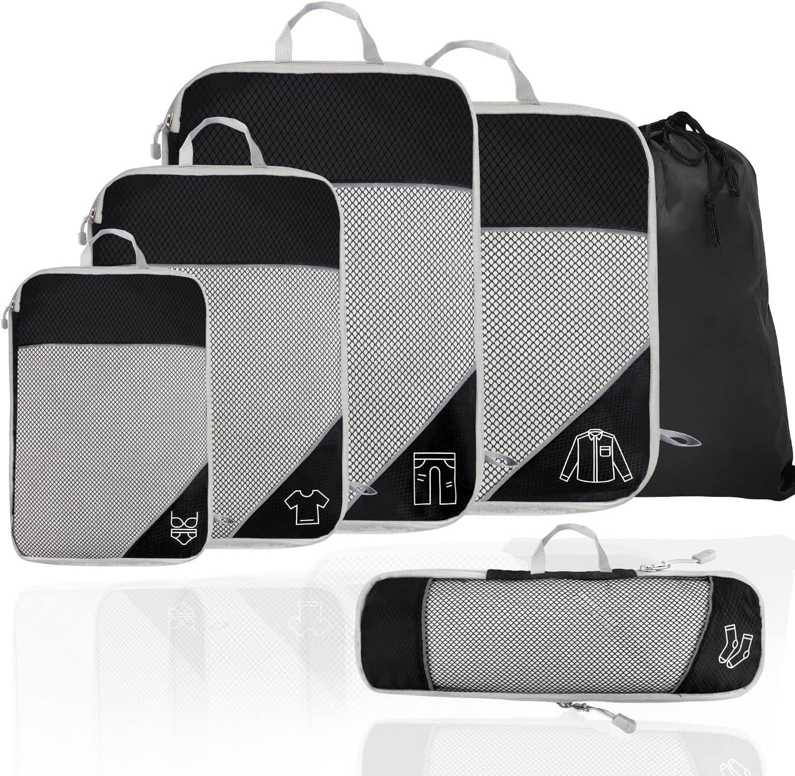 Gonex Slim Packing Cubes at Karen Medina blog