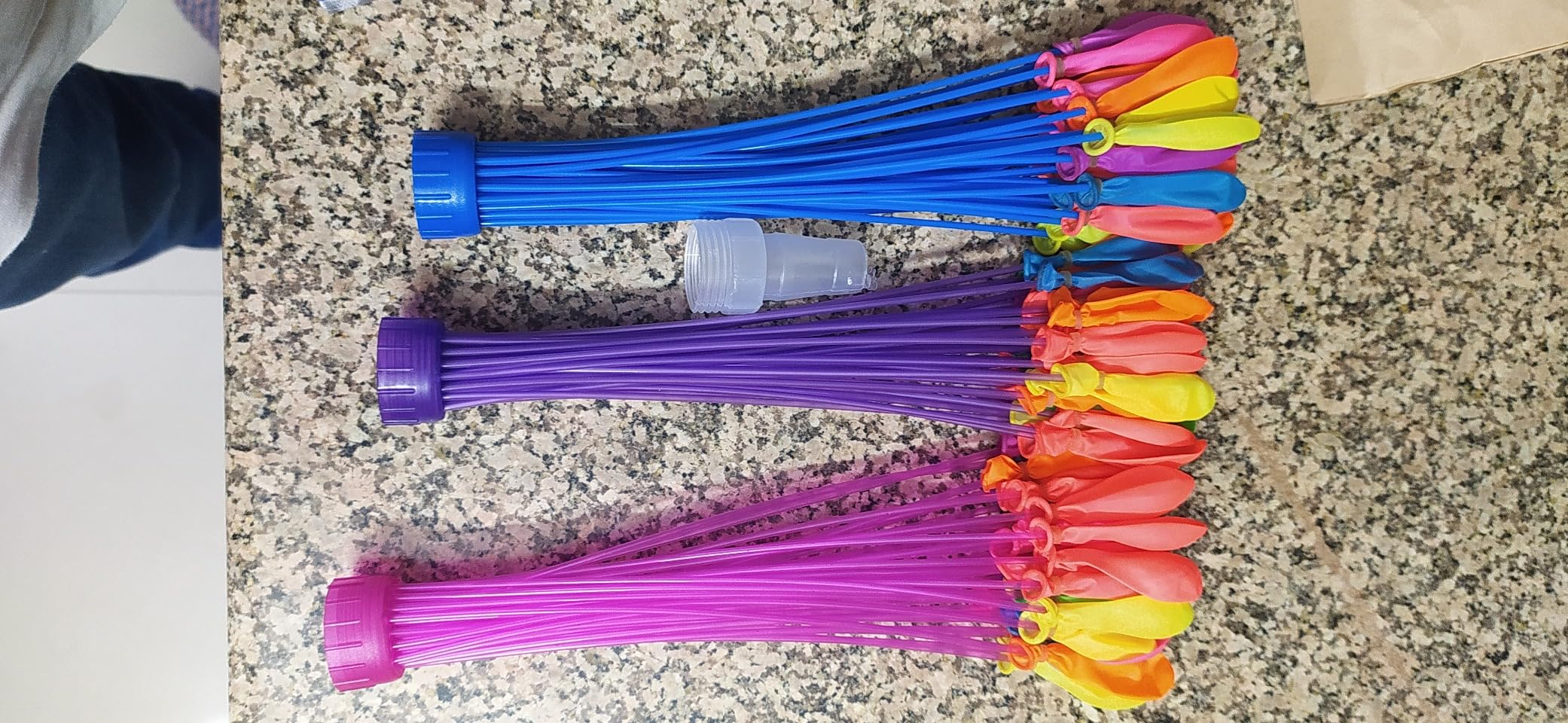 KUNYA® Holi Magic Bunch Water Balloon Kit - Fill & Tie in 60 Second ...