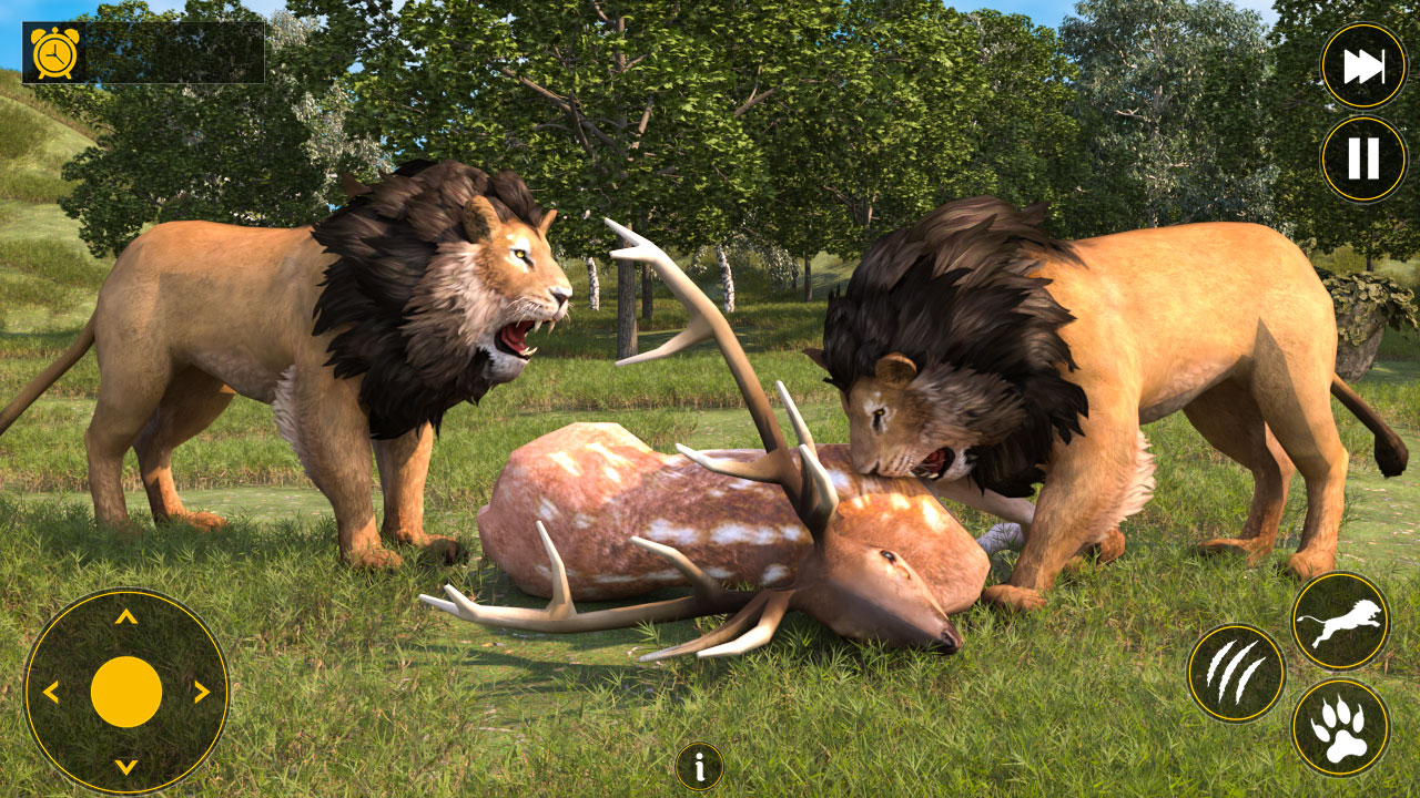 Wild Lion Animal Hunting Simulator - Ultimate Lion Attack Hunt Survival ...
