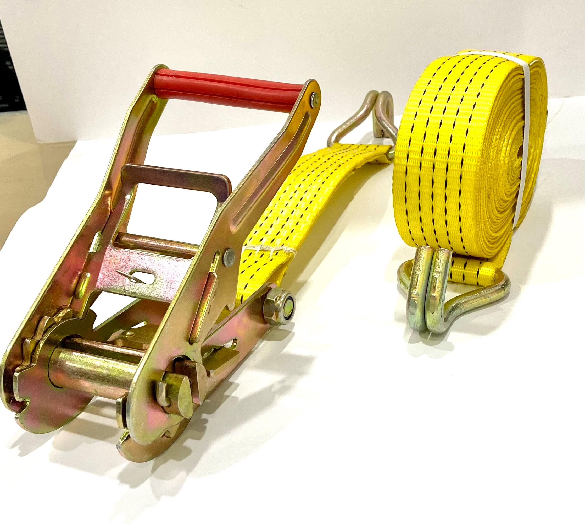 Lift-UP+ Cargo Lashing Belts - 50mm x 10 Mtrs - 2 Parts Type with J ...