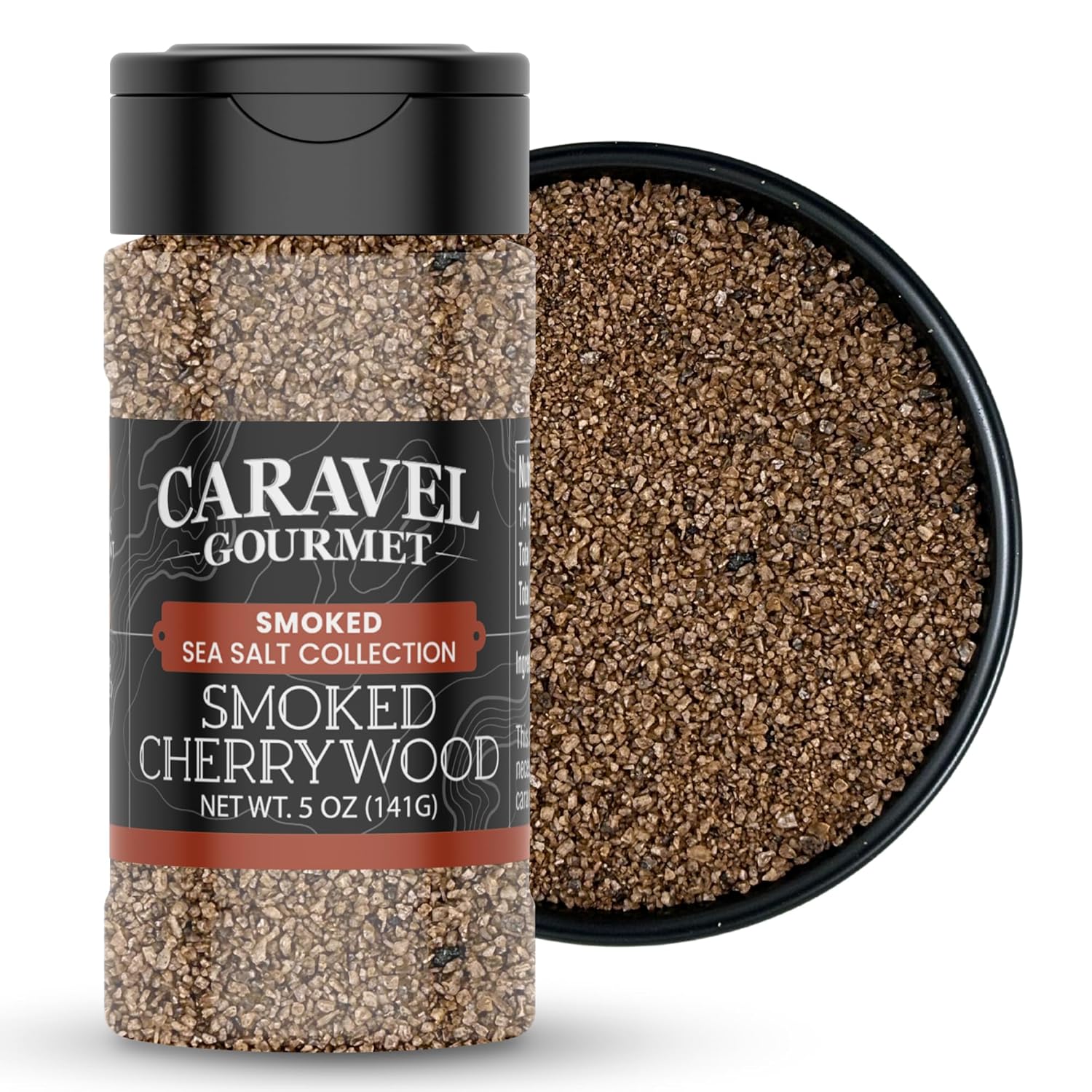 Amazon.com : Cherrywood Smoked Sea Salt - 5 oz Shaker : Grocery ...