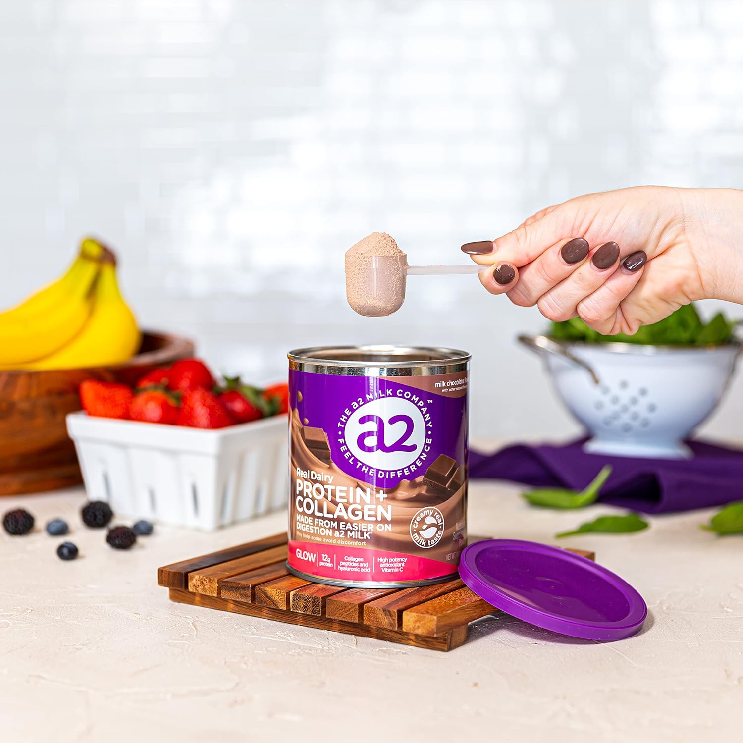 a2 Milk Proteína colágeno suplemento nutricional en polvo Péptidos de ...