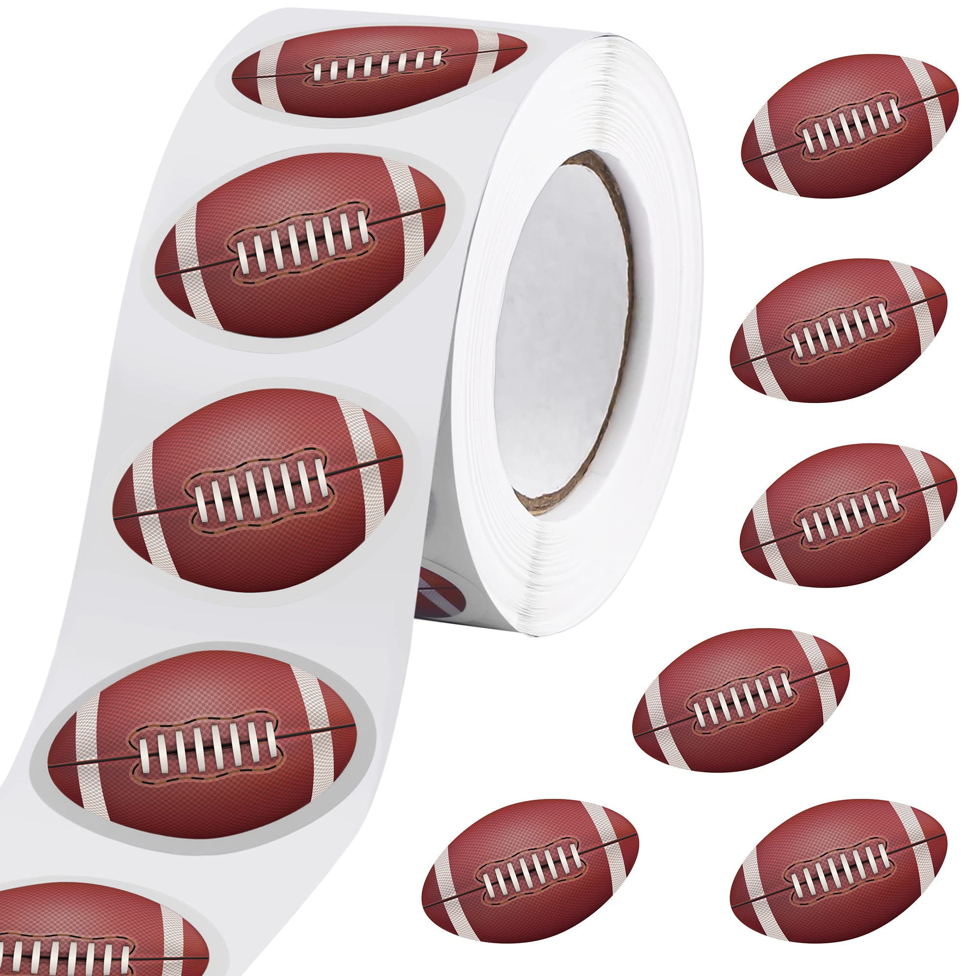 Amazon.com: durony 500 Pieces Football Stickers Self-Adhesive Sports ...