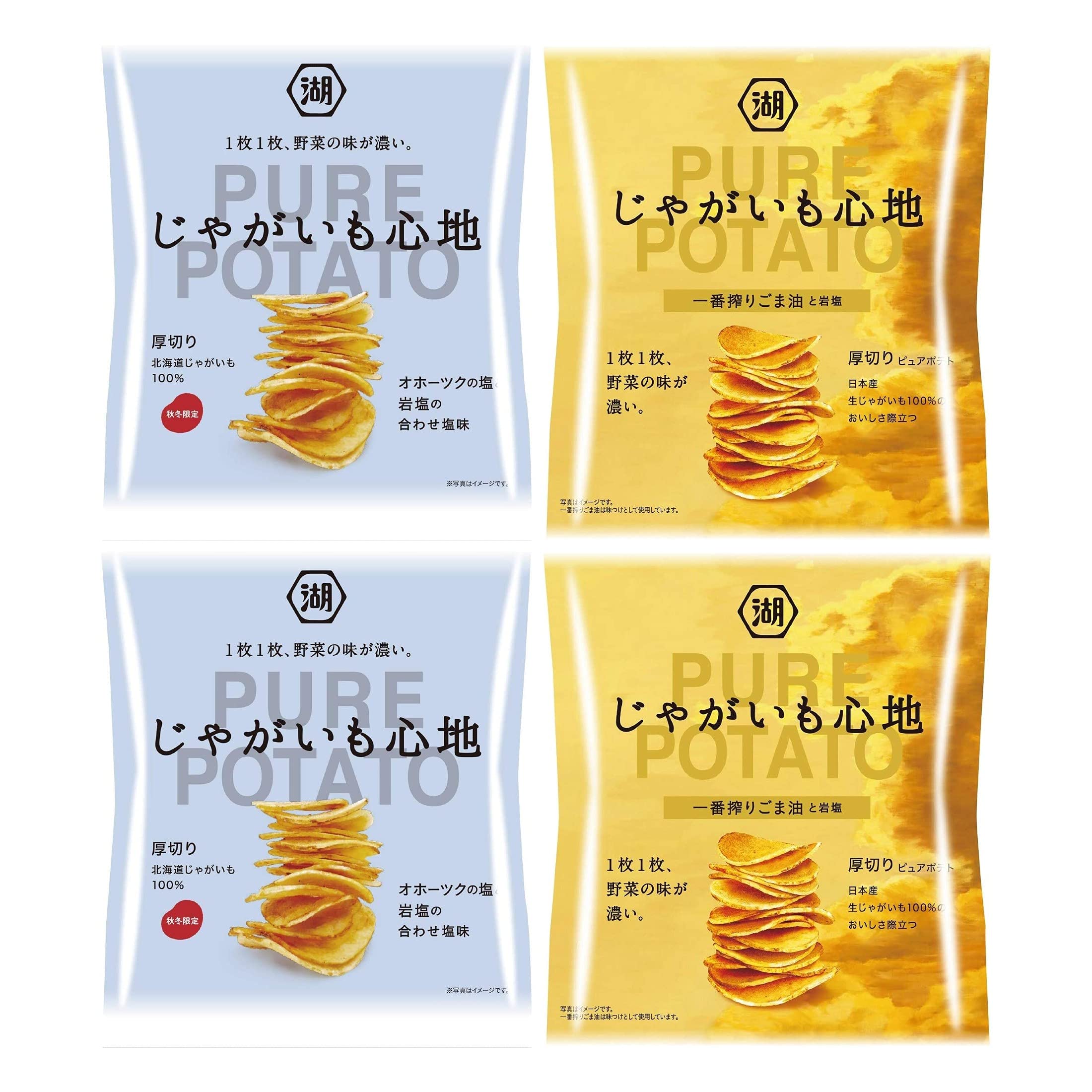 Buy Jyago-cocochi 2.0oz 2pcs x 2types ( Okhotsk Salt and Rock Salt ...