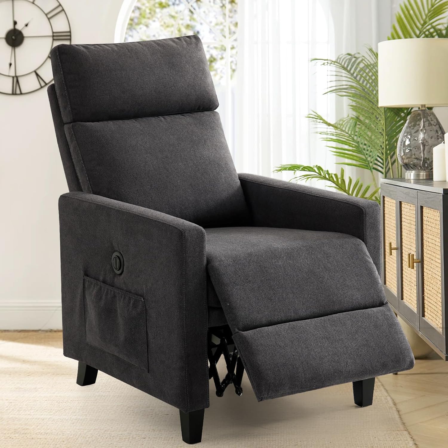 Amazon.com: MEROUS Power Recliner Chairs for Adults,Small Recliners for ...