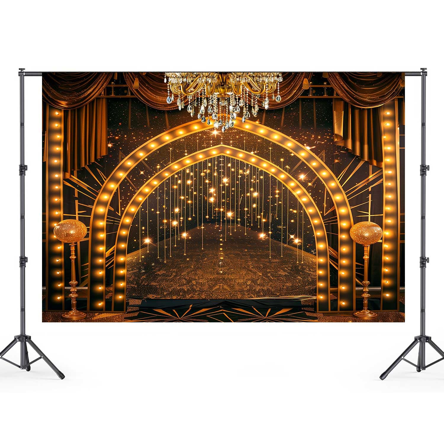 Amazon.com : LATETOMT 7x5ft Gatsby Backdrop for Photography 1920s Retro ...