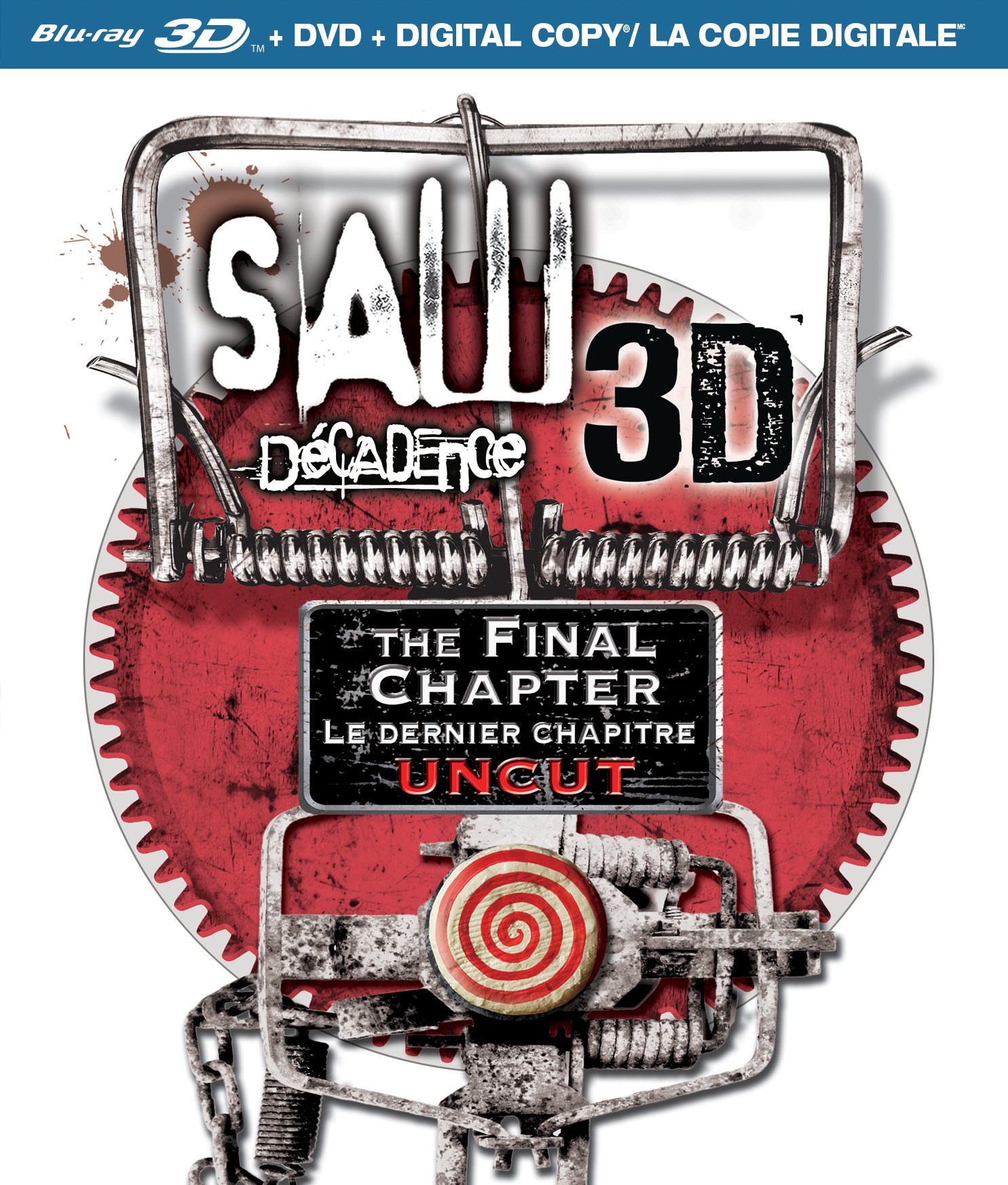 Saw: The Final Chapter 3D [3D Blu-ray + DVD + Digital Copy]: Amazon.ca ...