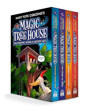 Amazon.com: Magic Tree House Graphic Novel Starter Set: (A Graphic ...