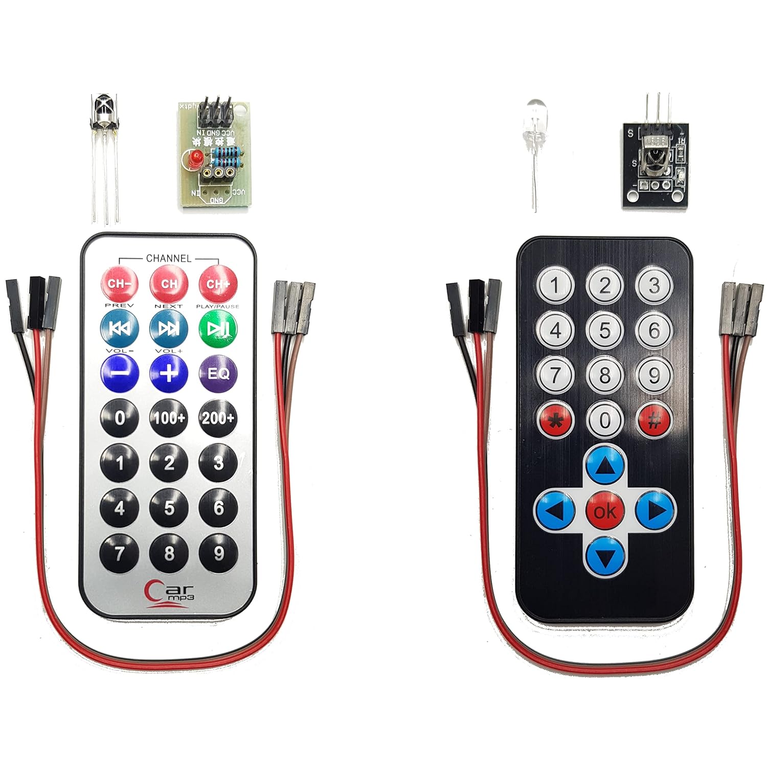 Buy DIYables Infrared IR Remote Control Kits with Controller and ...