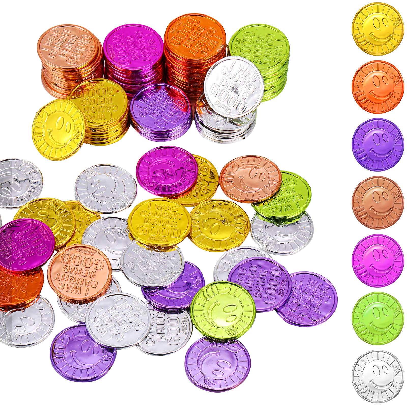 Snapklik.com : 200 Pieces I Was Caught Being Good Incentive Coins ...