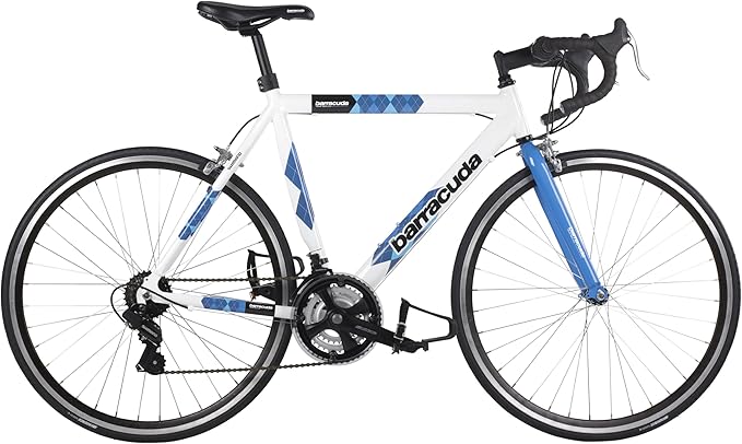 Barracuda Men's Team Bike Road Bike - White/Blue ( Wheel 700C, Frame 22 ...