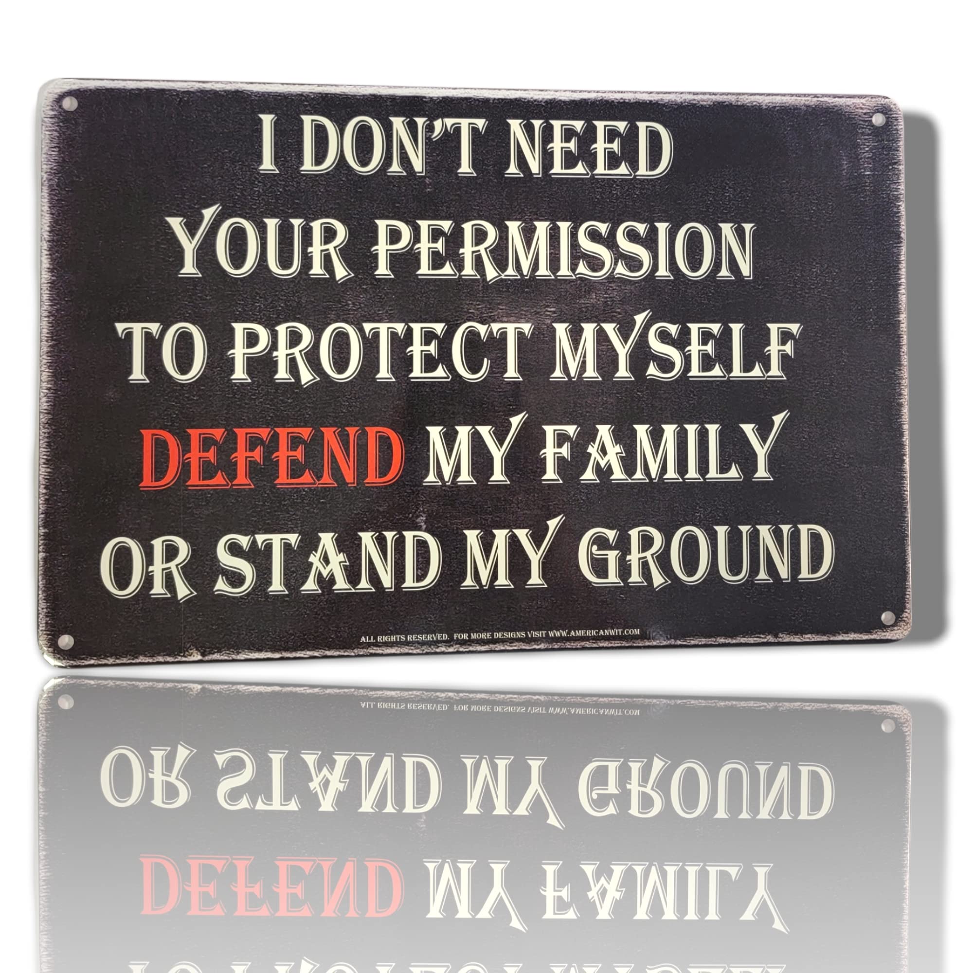 Amazon.com: AMERICAN WIT (I Don't Need Your Permission To Protect ...