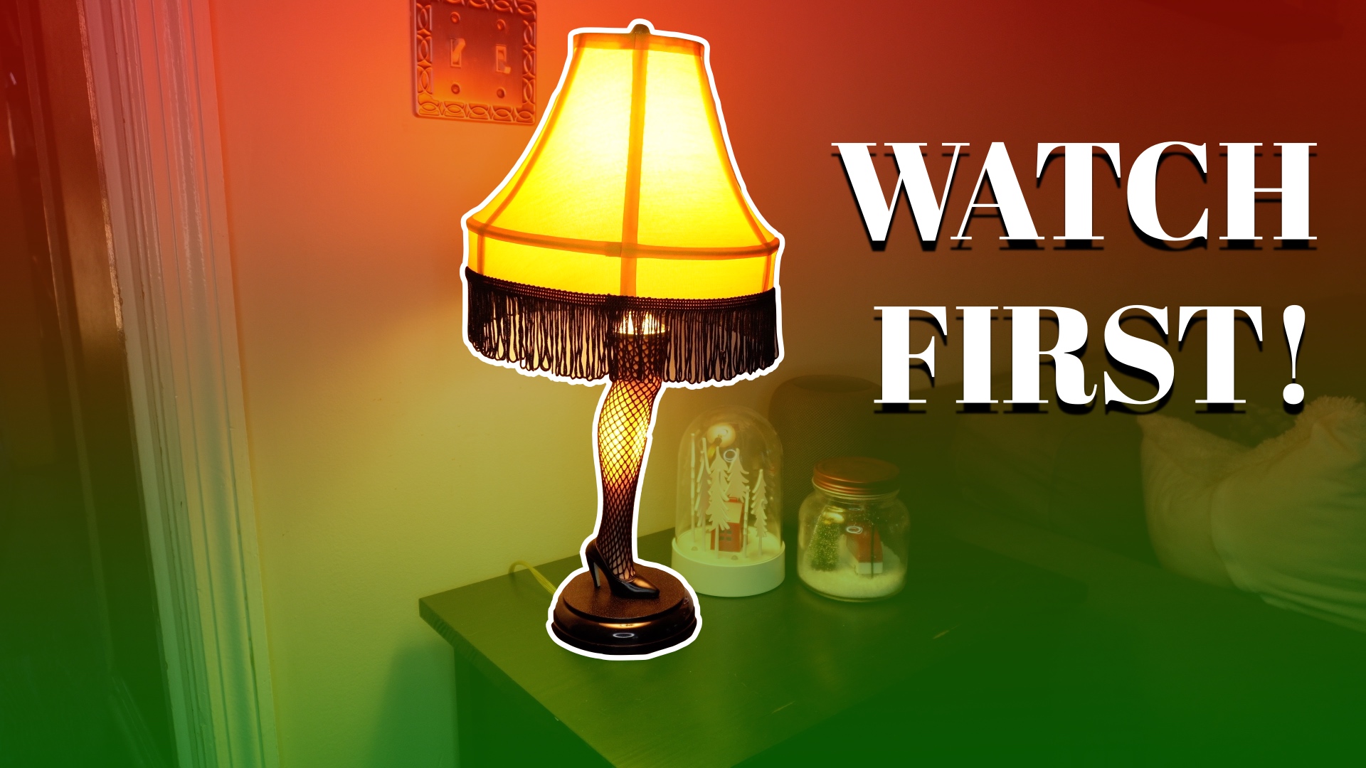A Christmas Story Leg Lamp Wallpaper