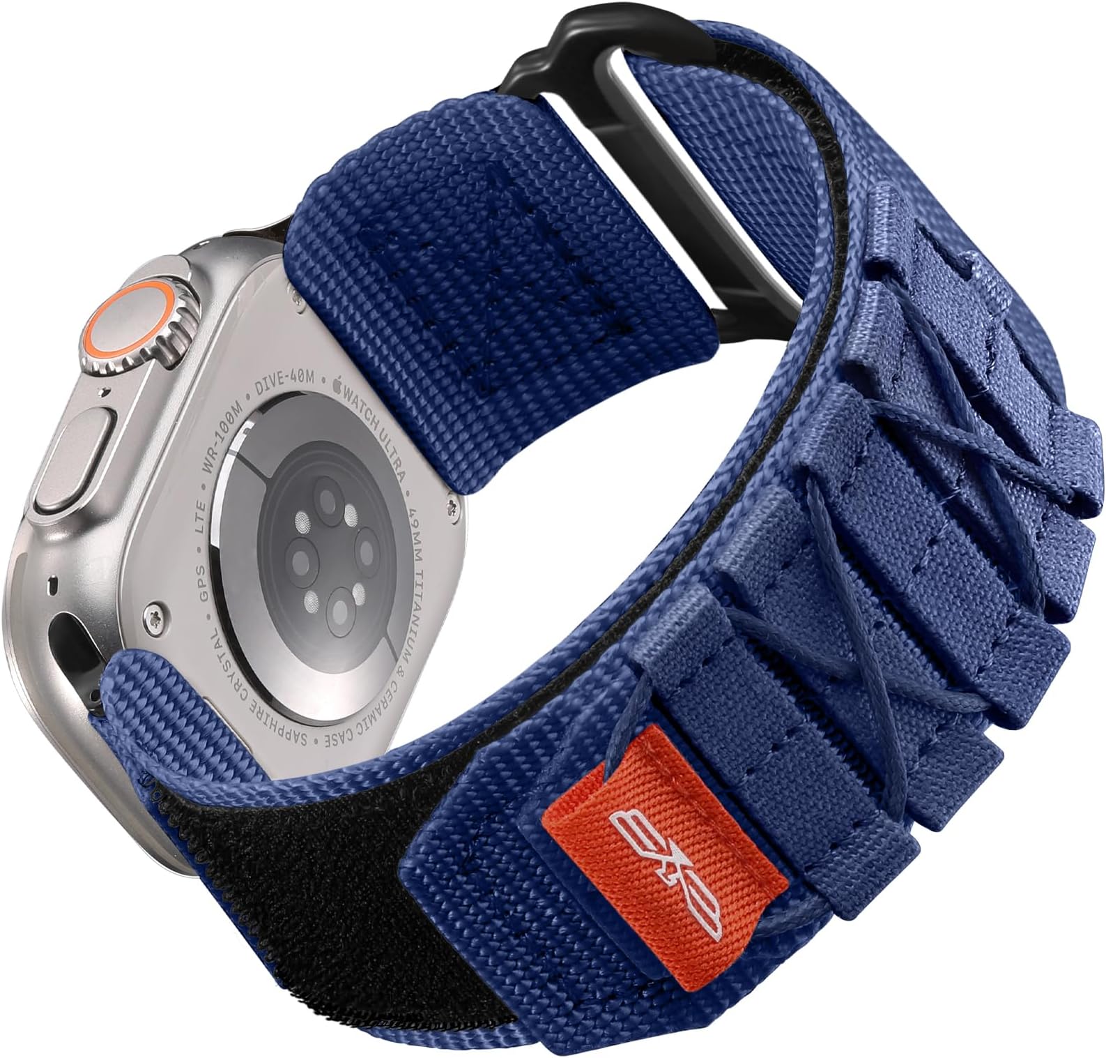 Amazon.com: Rugged Nylon for Apple Watch Ultra 2 Band 49mm iWatch Bands ...