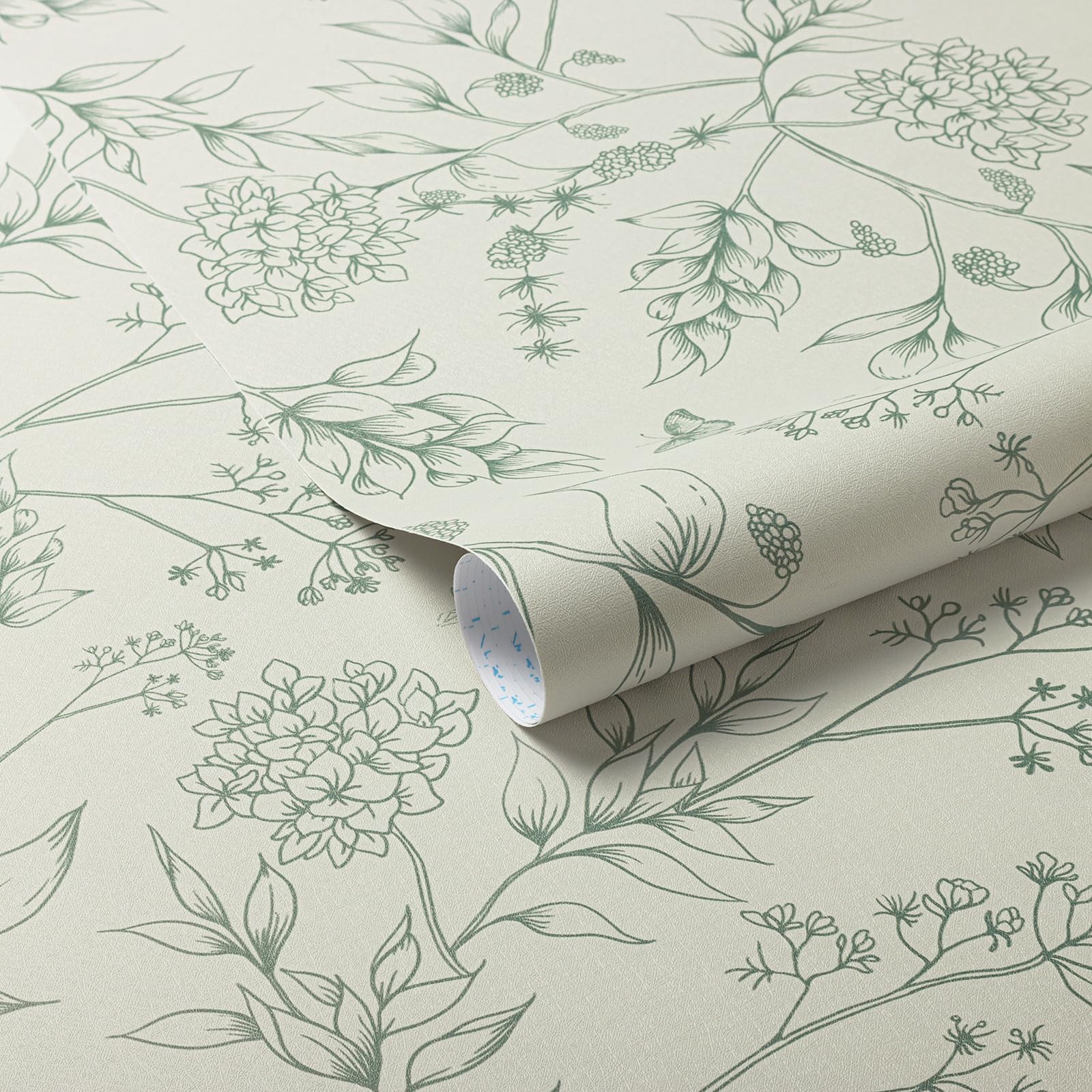 EeeComing Floral Wallpaper Peel and Stick Wallpaper Floral Contact ...