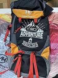 Buy Hyper Adam 55 Ltr Travel Bag For Men, Black | Rucksack Bags For Men ...