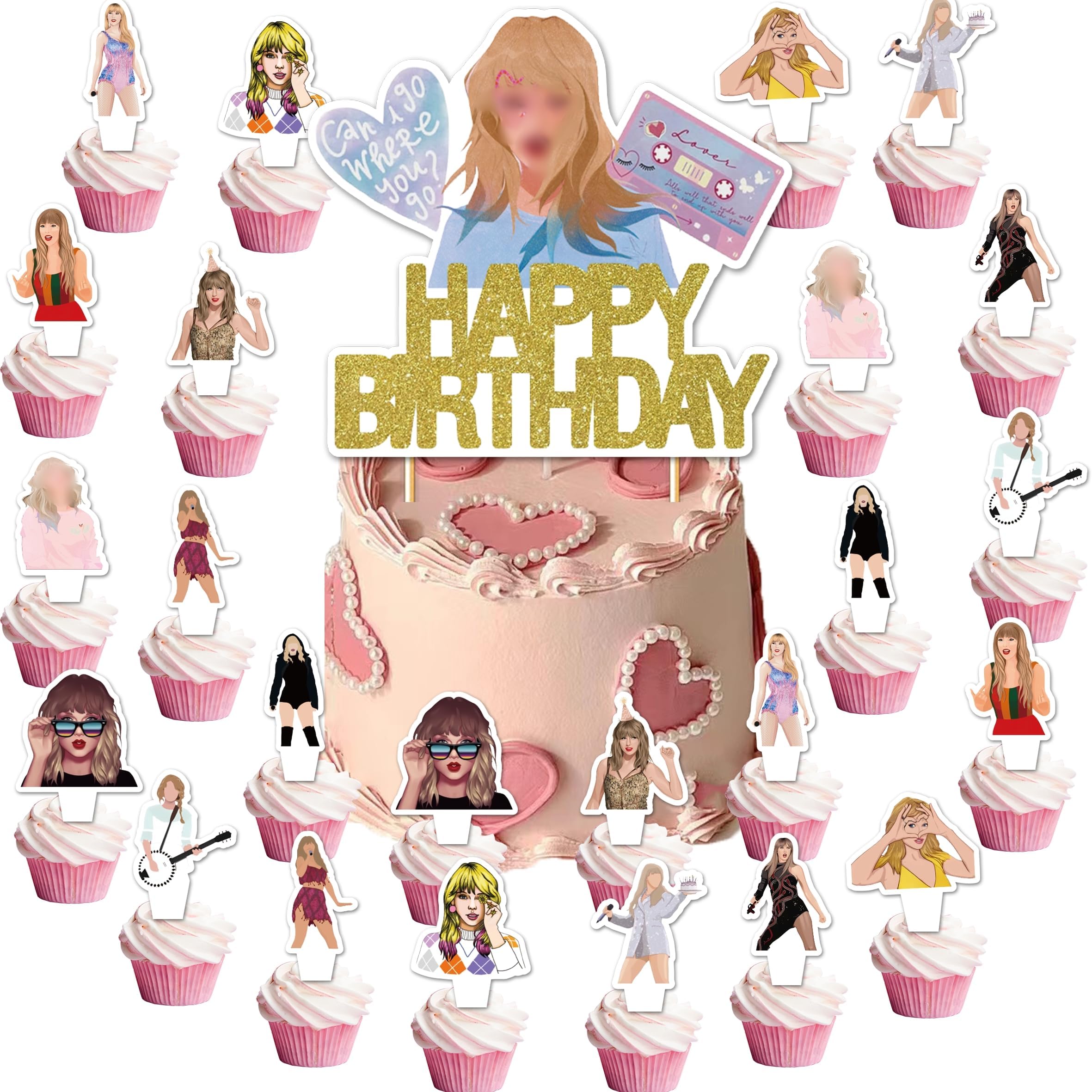 Amazon.com: Cakecery Seventeen Boys Band Edible Cake Image Topper ...