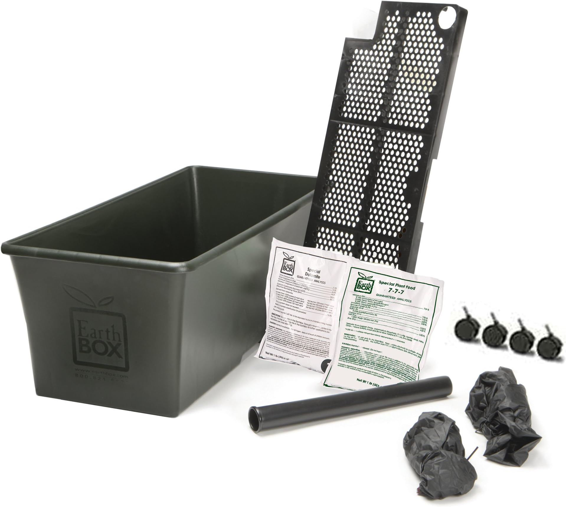 Amazon.com : EarthBox 80101.01 Garden Kit, Dark Green : Garden Planters ...