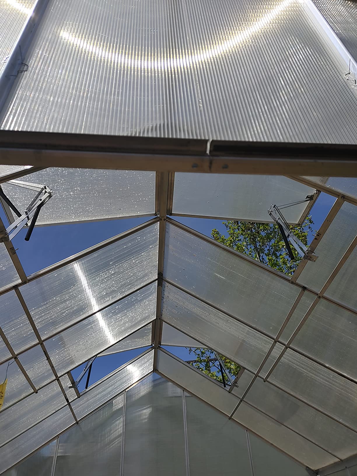 $7/mo - Finance A ANLEOLIFE Automatic Roof Vent Opener Greenhouse ...