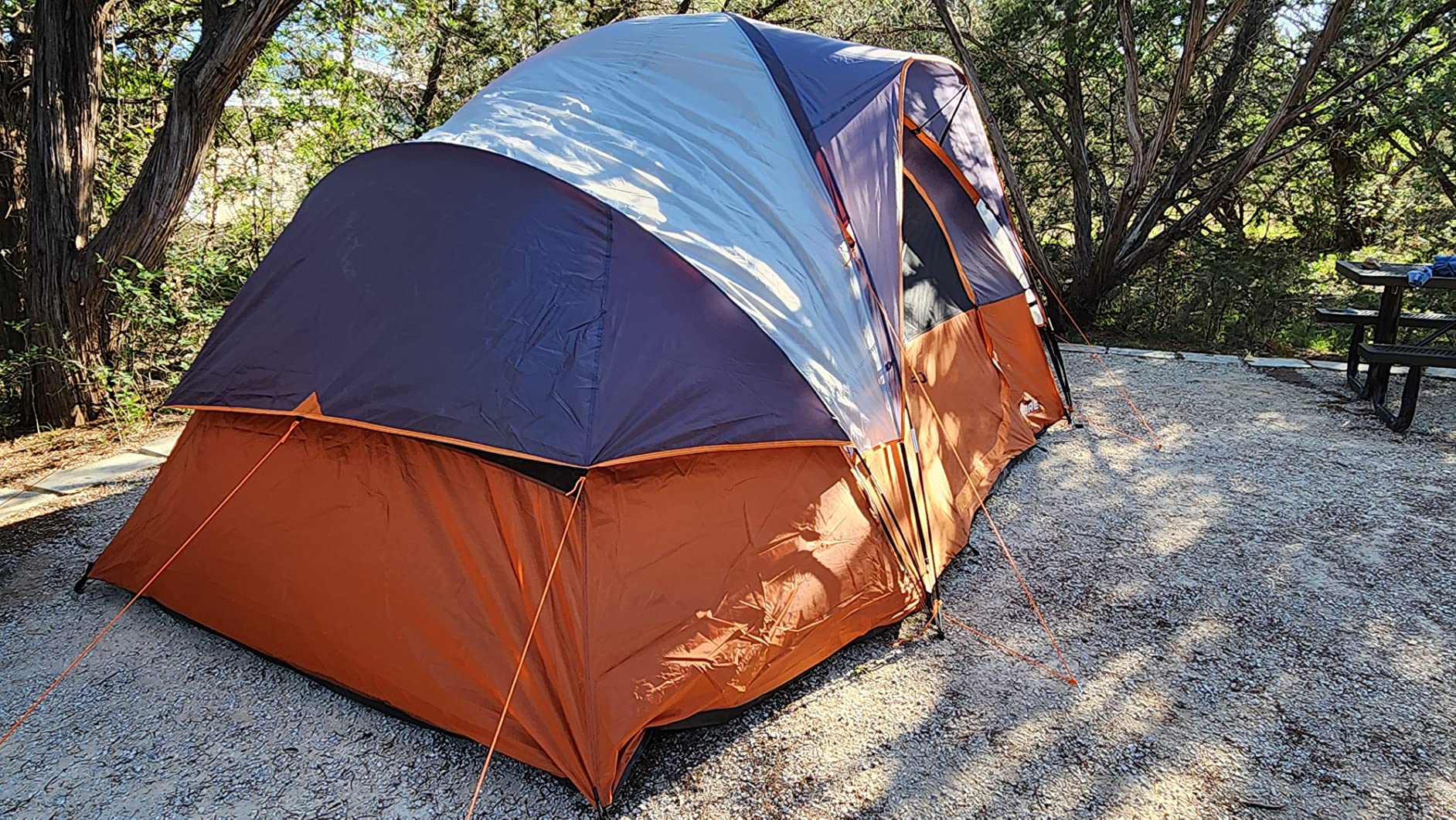 Inflatable Tent CORE Instant Cabin Tents With LED Lights | 6 Person / 9 ...