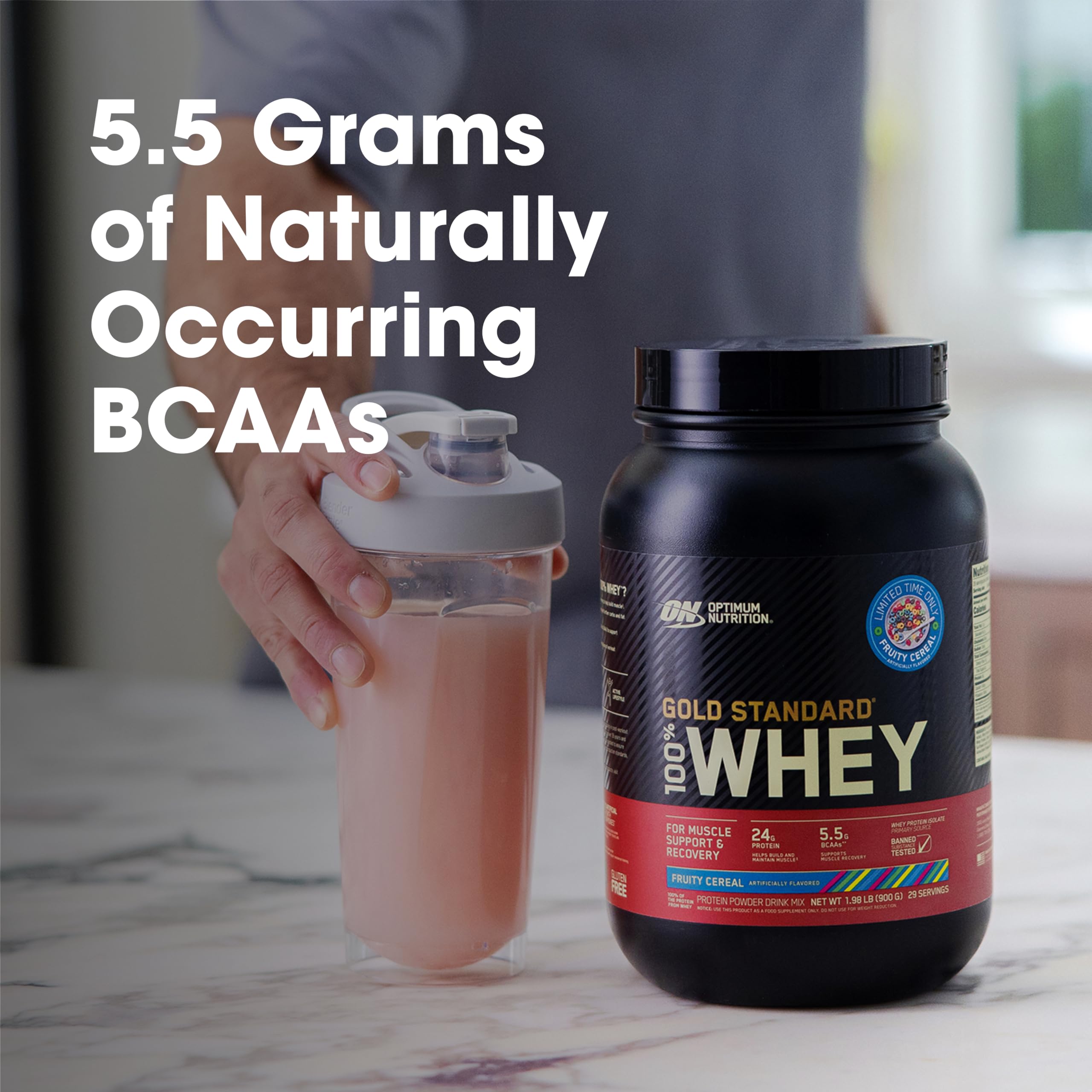 Optimum Nutrition Gold Standard 100 Whey Naturally Flavored OPTIMUM