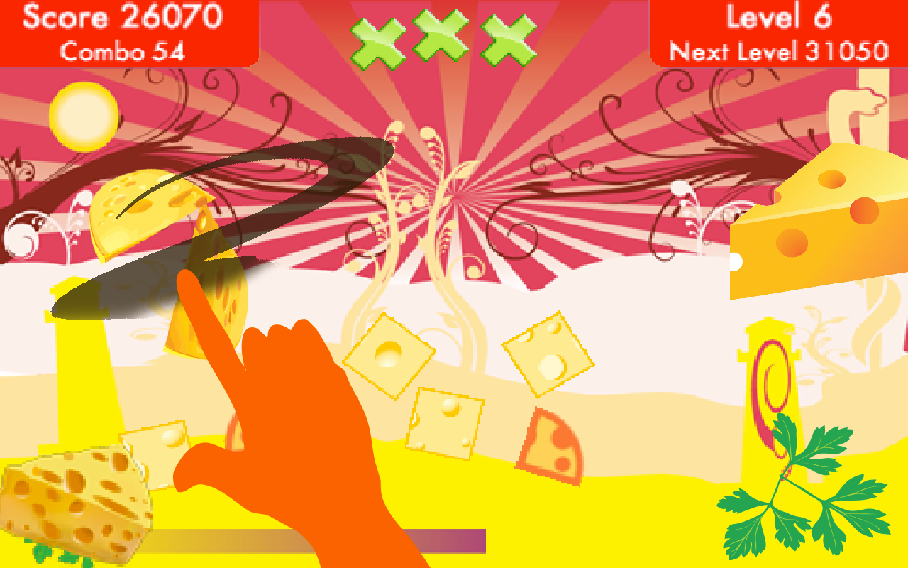 Cheese Slasher Cut Flying Food - App on Amazon Appstore