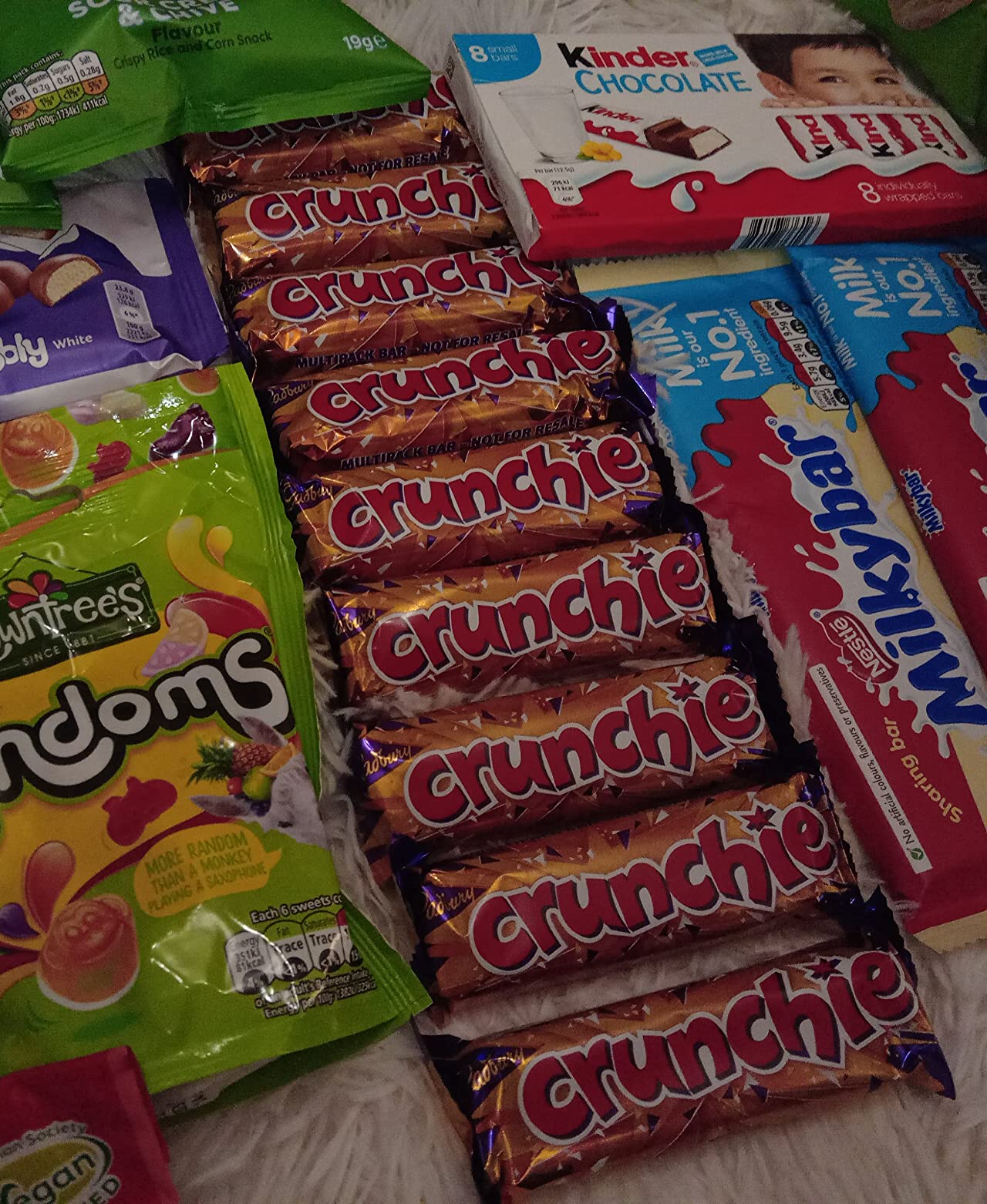 Cadbury Crunchie Rocks Sharing Bag 130 g (Pack of 5) : Amazon.co.uk ...