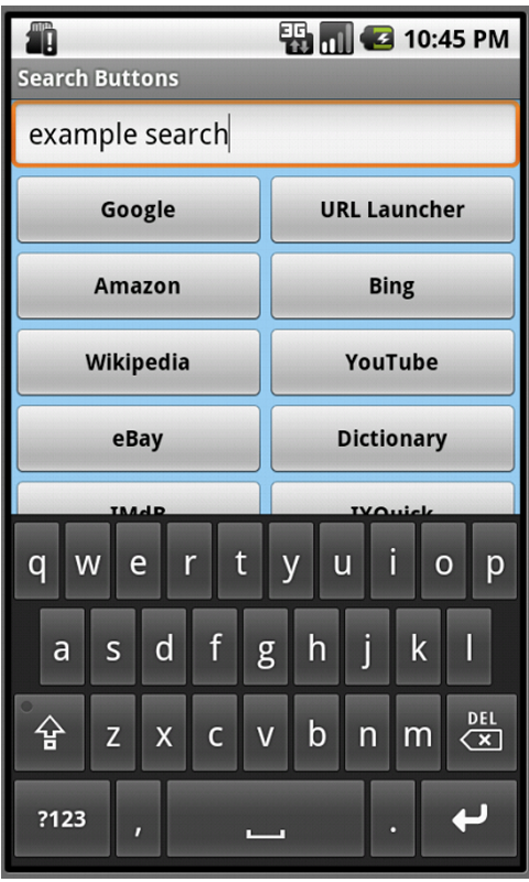 Search Buttons - App on Amazon Appstore