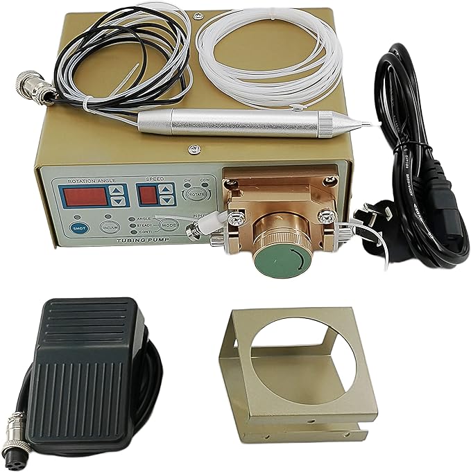 Semi Automatic Glue Dispenser, Auto Digital Display Glue Dispenser AC ...