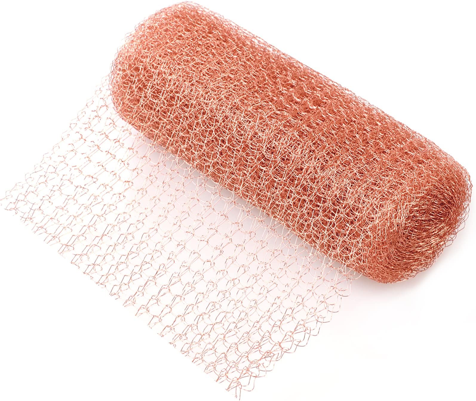 XIZAO Rodent Proofing Wire Mesh, 3m/10 Feet Pure Copper Mesh Pest ...