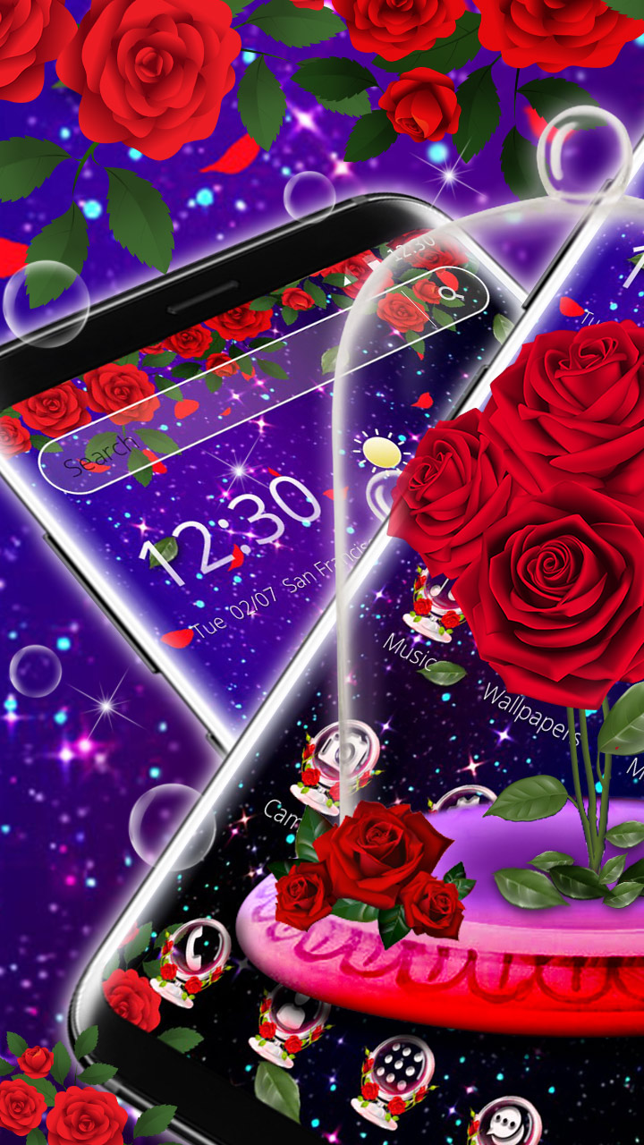 Magical Red Rose Wallpaper Magical Rose Stock Photos, Images And