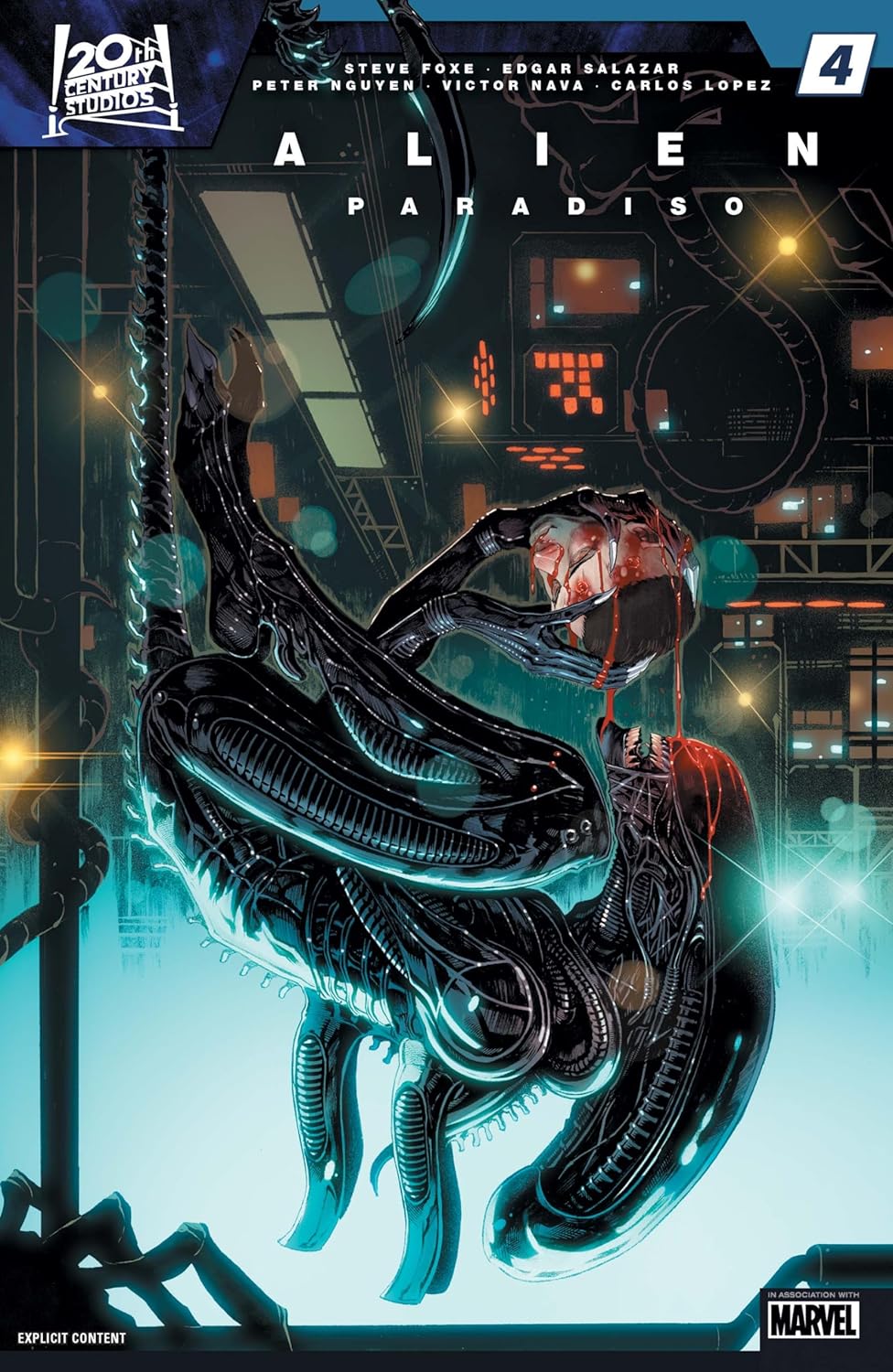Amazon.com: Alien: Paradiso (2024-2025) #4 (of 5) (Alien: Paradiso (2024-)) eBook : Foxe, Steve ...