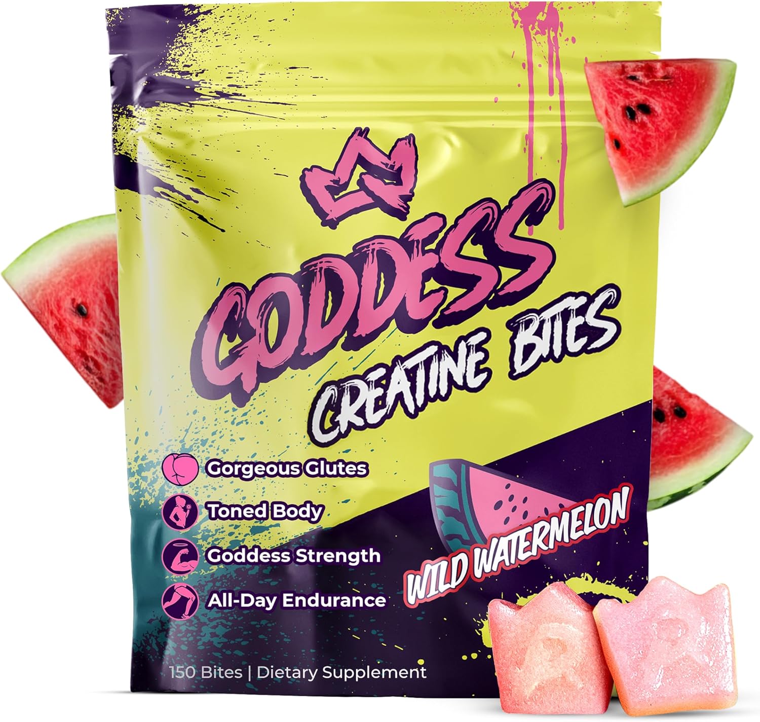 Amazon.com: Primal Queen Goddess Creatine Gummies – Low-Sugar Chewable ...