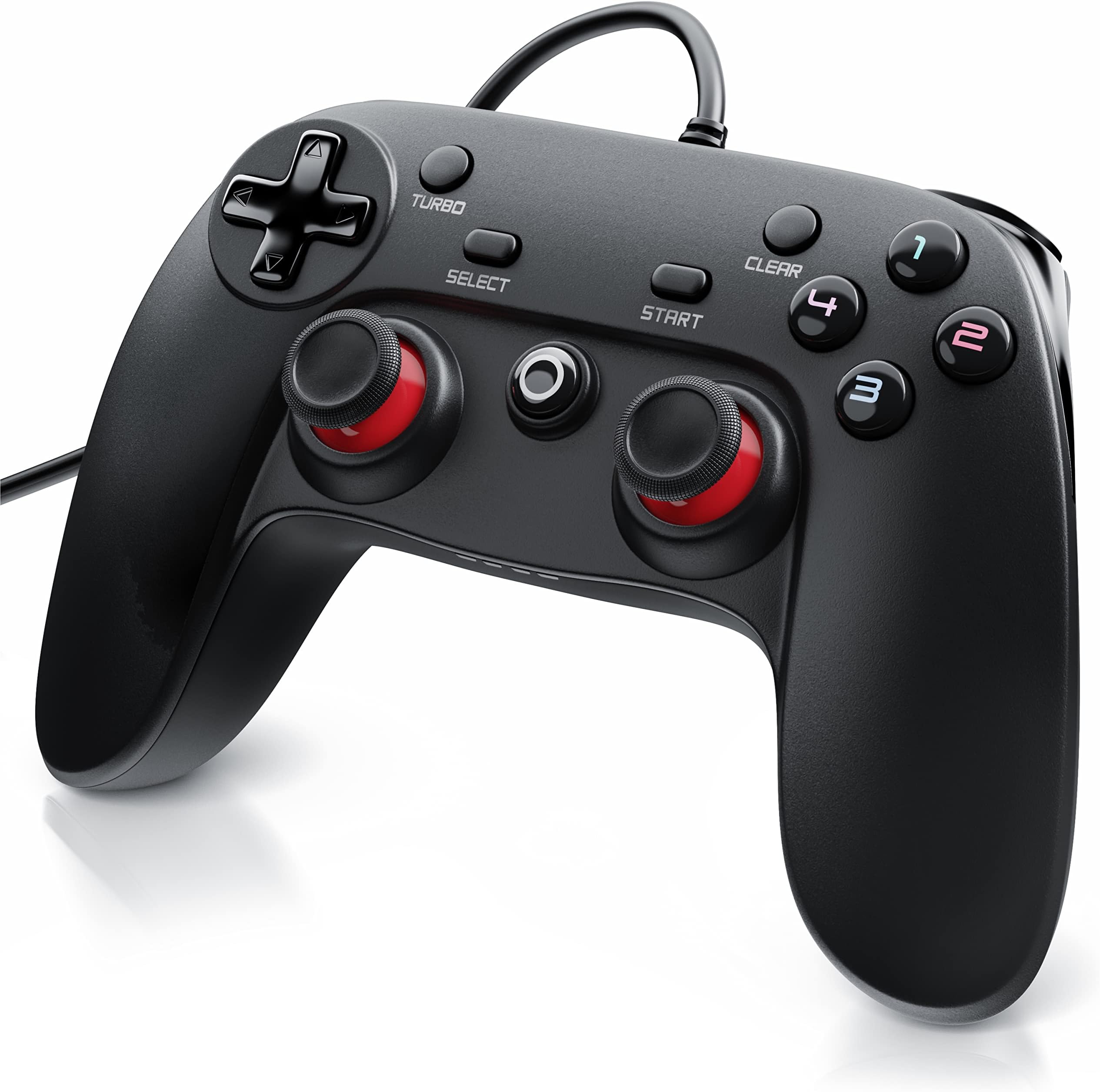 Speedlink THUNDERSTRIKE PC Gamepad - Gaming Controller PC mit USB Kabel ...