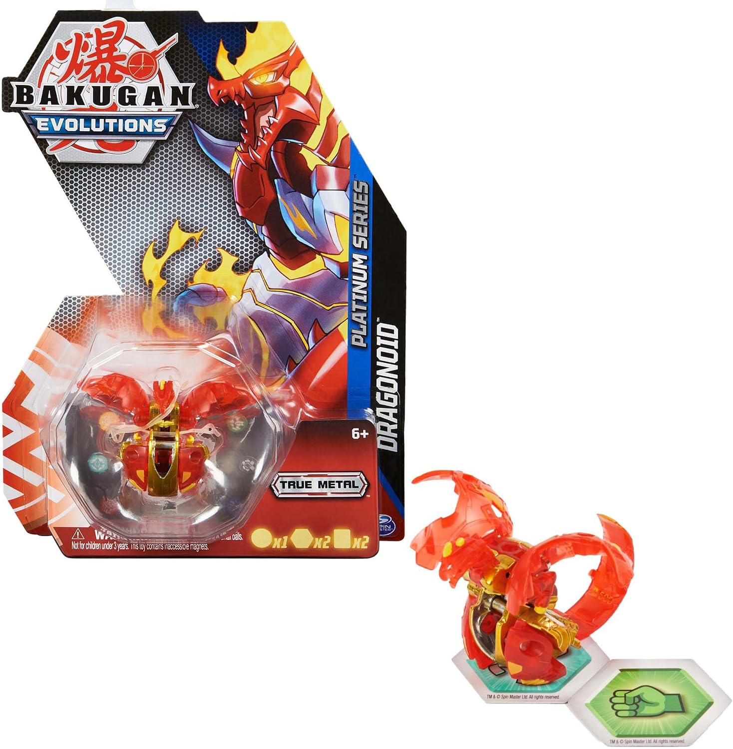 Bakugan Legends, Nova Bakugan, Dragonoid, Light-Up Bakugan Action ...