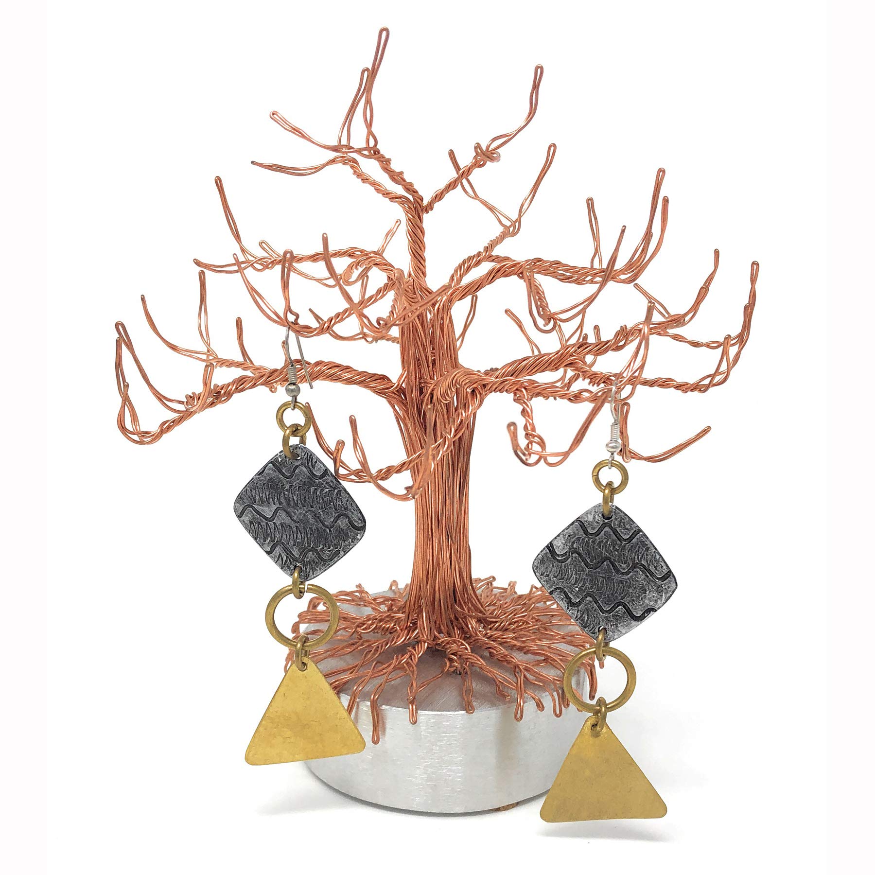 Wire Hanger Jewelry Tree