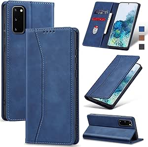 Amazon.com: Jasonyu Flip Wallet Case for Samsung Galaxy S20 5G,Leather Magnetic Folio Cover with ...