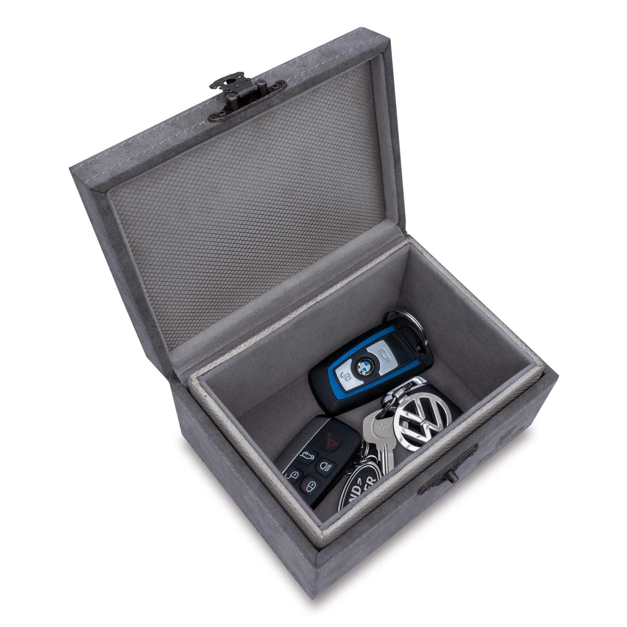 KeyCradle Faraday Box | Faraday Box For Car Keys Medium - 15 x 11 x 8 ...