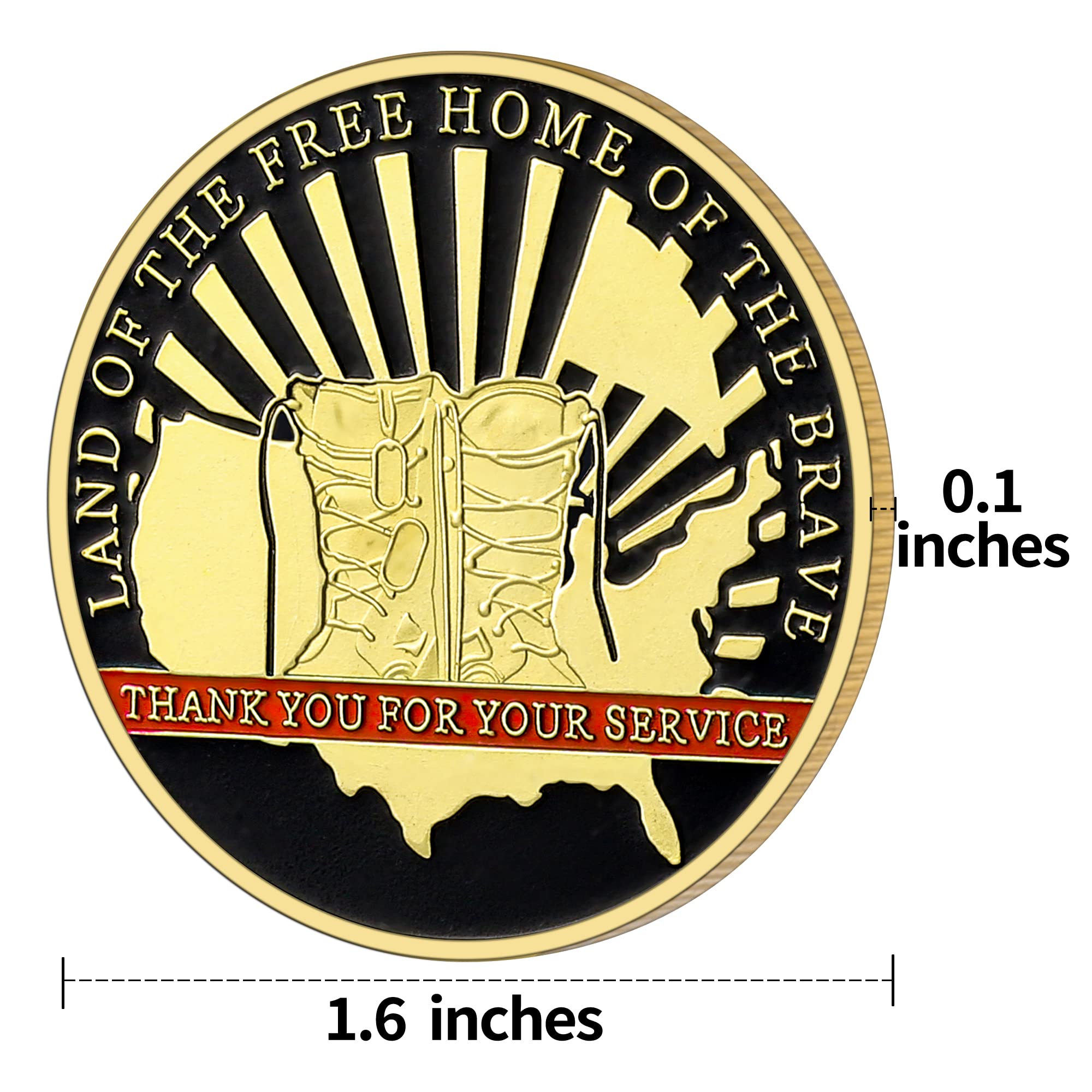 Snapklik.com : Challenge Coin, Thank You For Your Service, Veteran ...