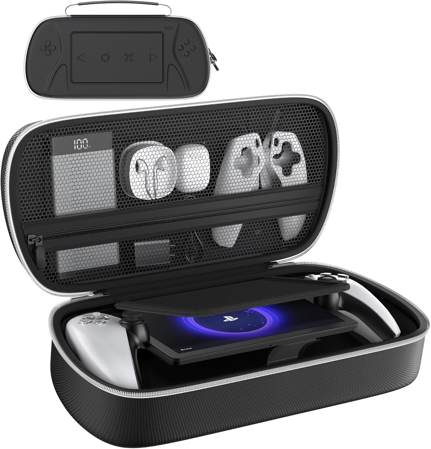 Rysker PlayStation Portal Case for PS Portal Remote Player, PS Portal Carry Case with Zip Pocket ...