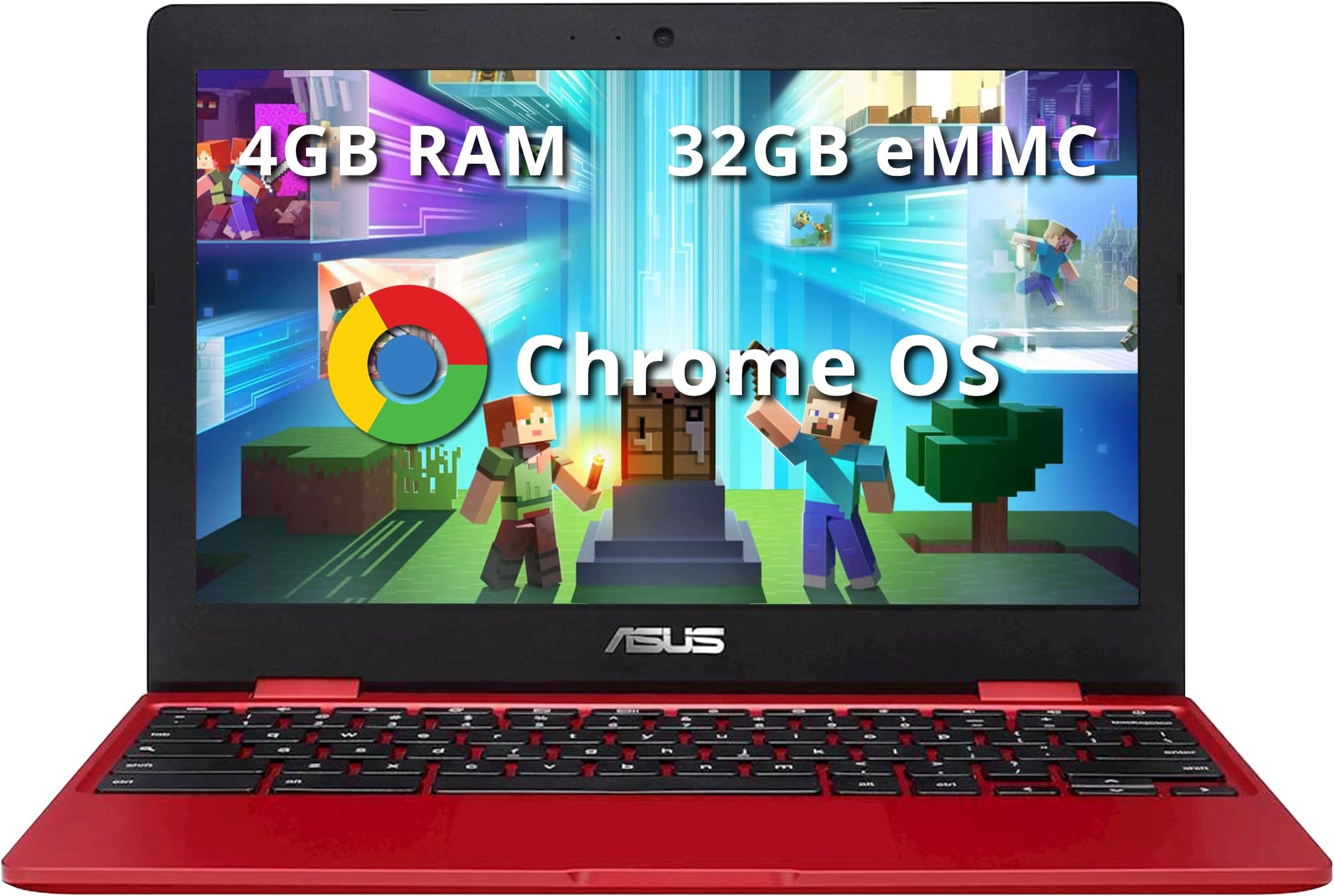 Amazon.com: Asus C223 11.6'' HD Chromebook Laptop, Intel Celeron N3350 ...