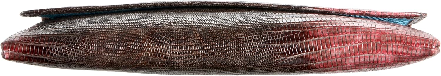 Jalda Chameleon Brief Clutch,Burgundy,one size: Handbags: Amazon.com