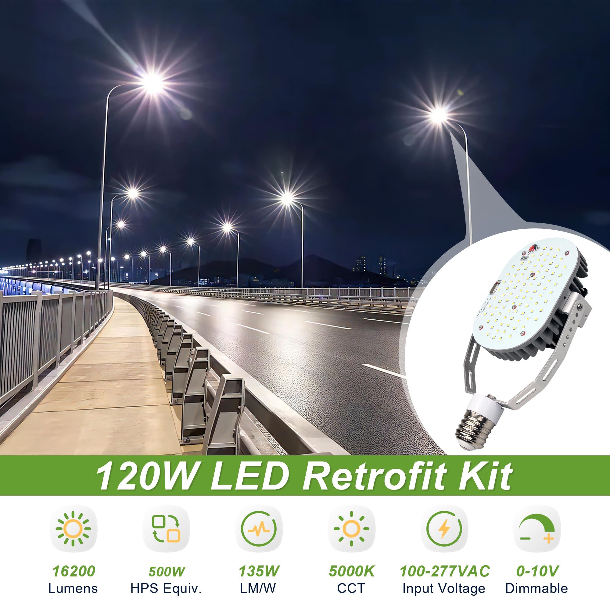 Flood Light Led Retrofit Kits Parking Lot Shoebox Fixtures Retrofit
