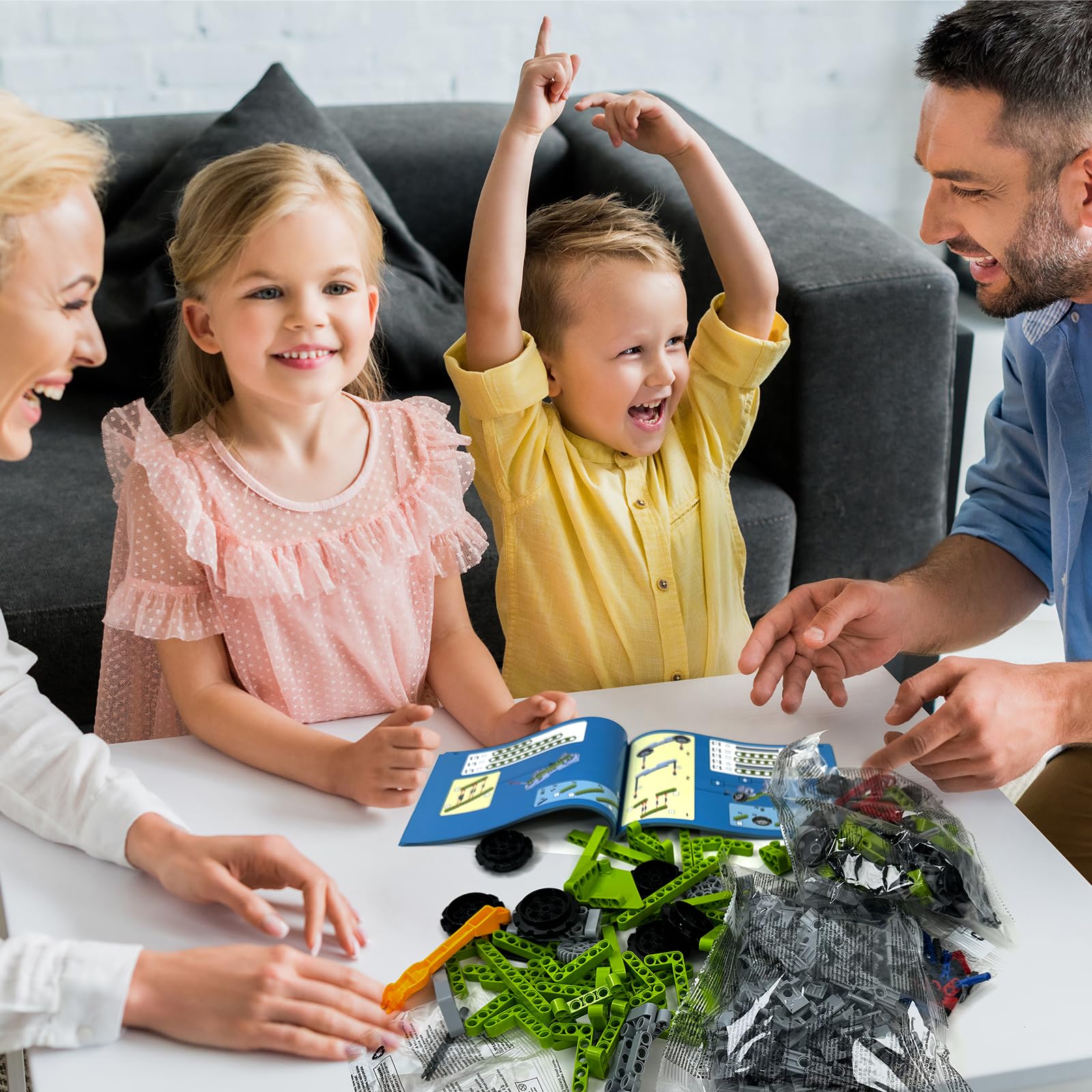 Snapklik.com : DIEBA 5 In 1 Robot Building Kit For Kids, Educational ...