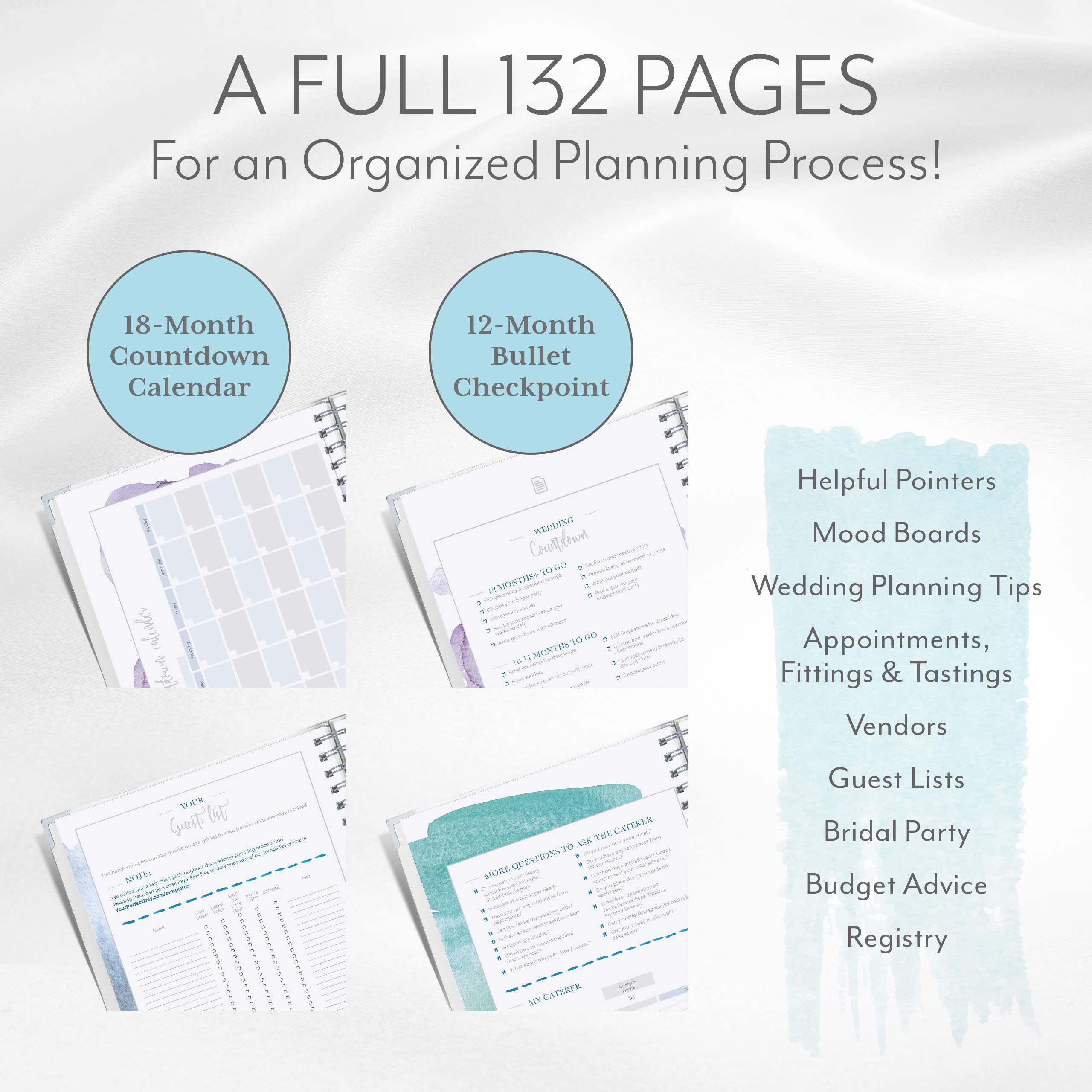 Snapklik.com : Your Perfect Day Wedding Planner Book And Organizer ...