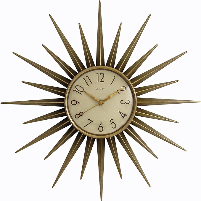 Amazon.com: Chaney 75153 Retro Star Clock : Home & Kitchen