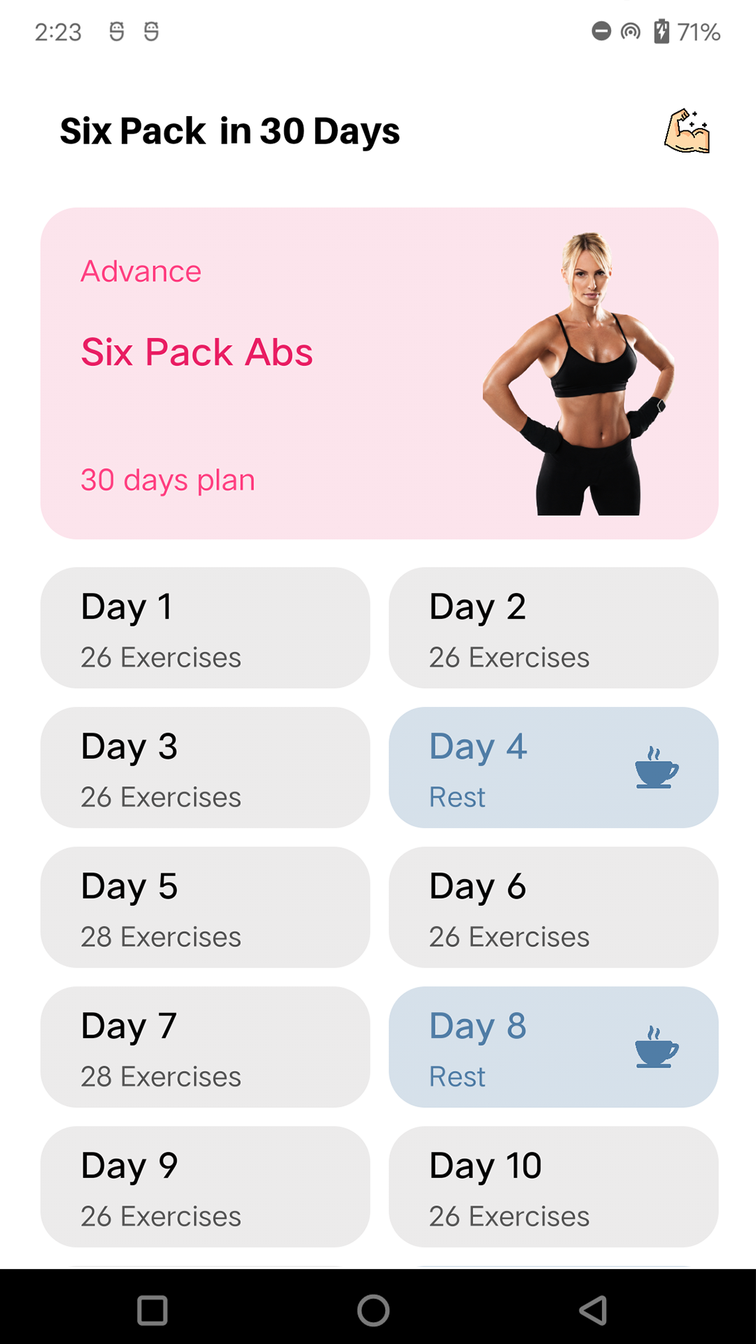 Six Pack Abs in 30 Days - App on Amazon Appstore