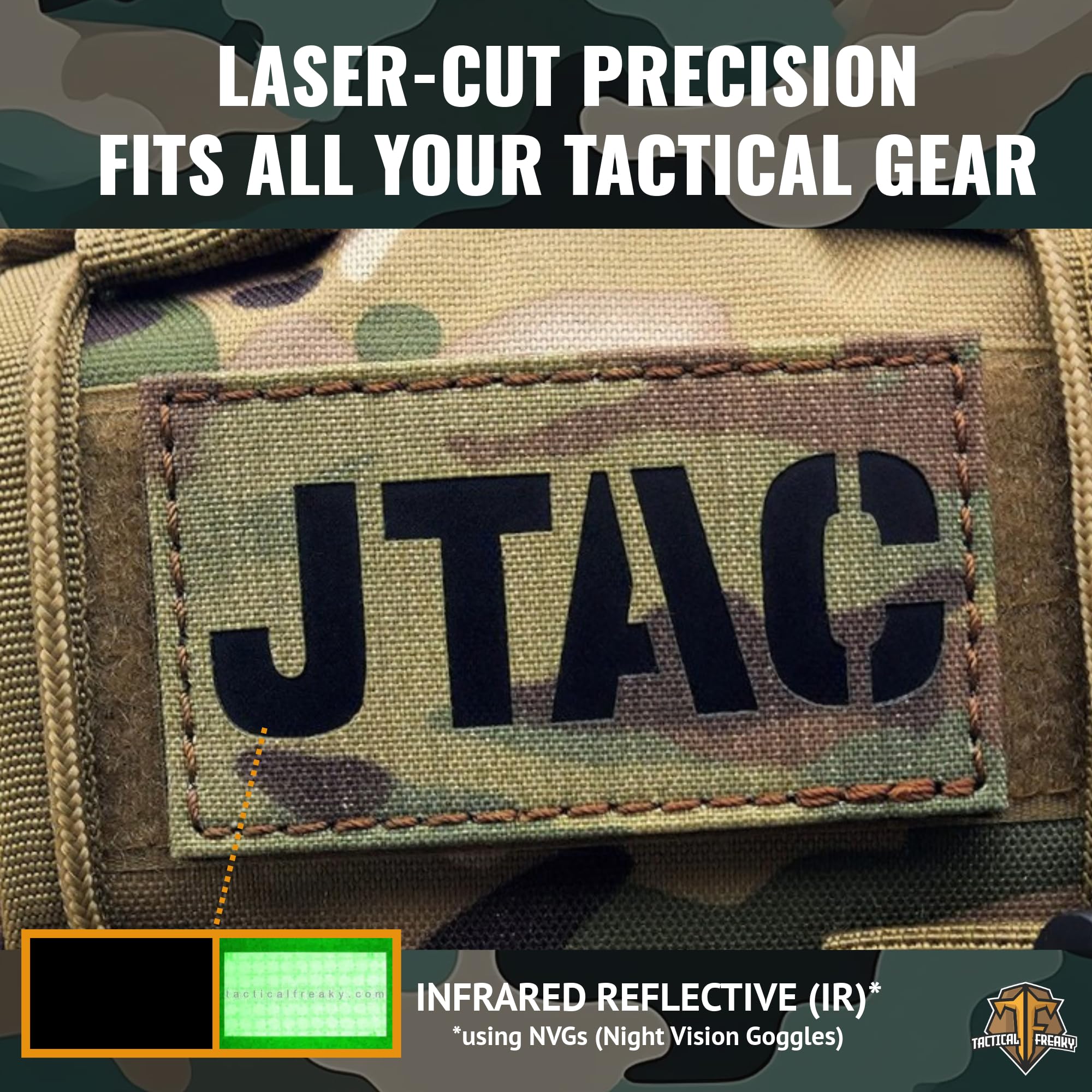 Infrared Patch GLOW REFLECT IR JTAC HOOK PATCH NSW USAF US ARMY SF ...